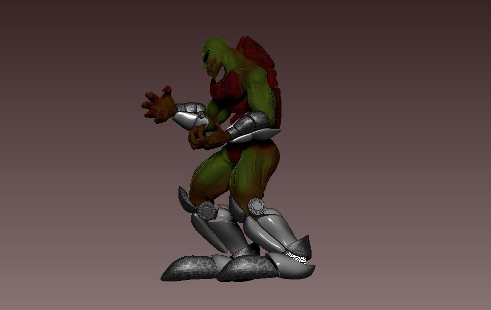 Ace Bryan Lino - Reptillian Cyborg