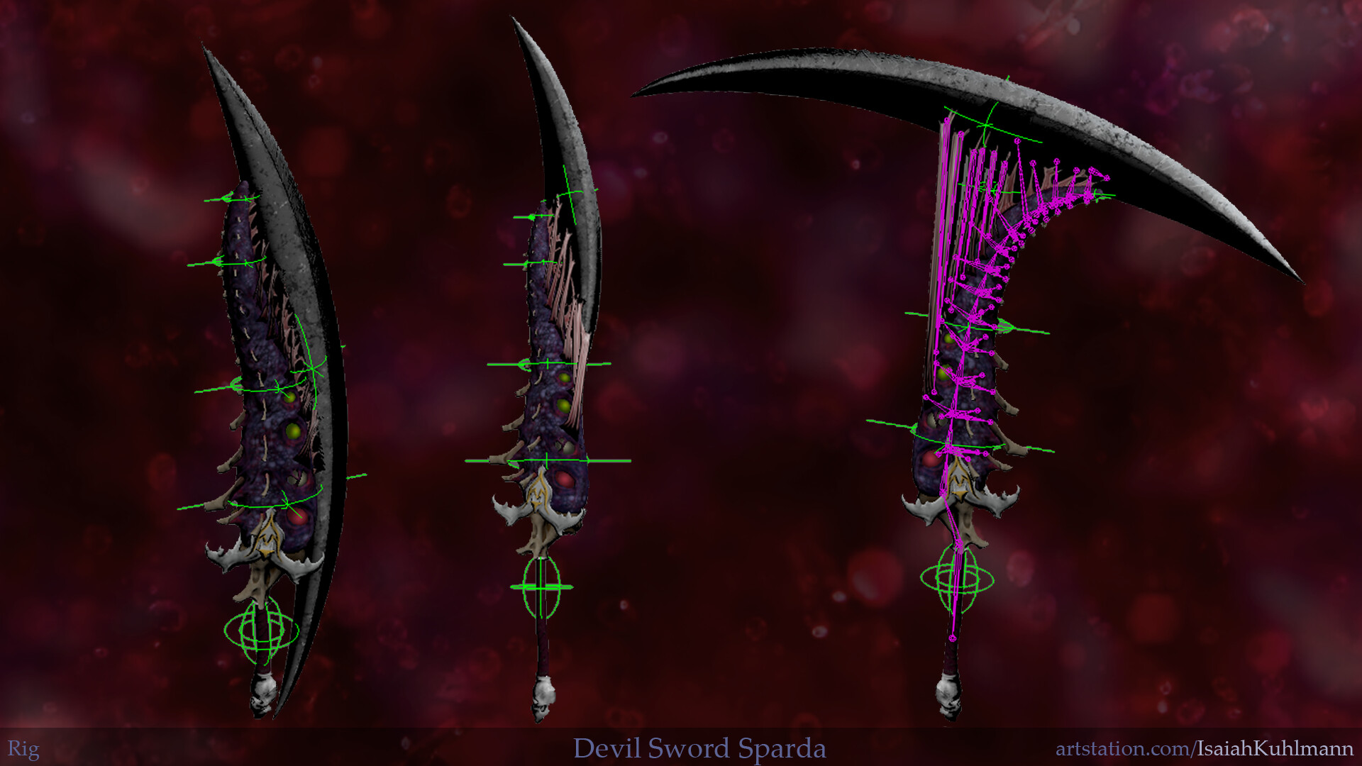 Sparda Sword Scythe - Mundopiagarcia