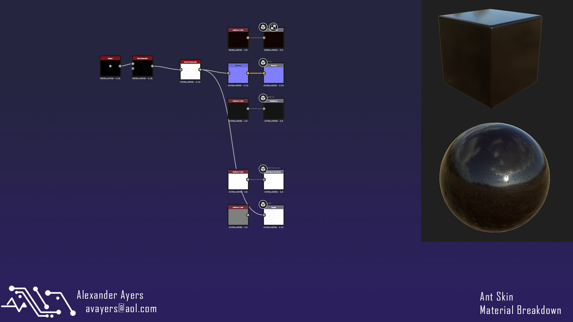 Alexander Ayers - Live Materials First Works