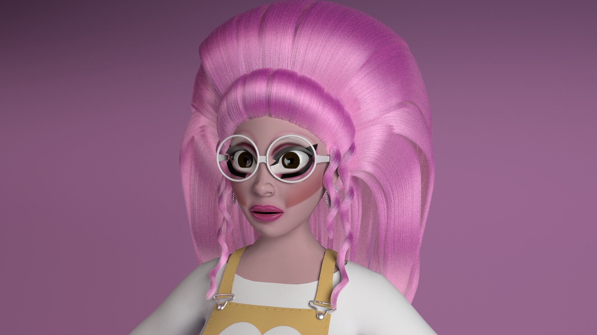 ArtStation - Trixie Mattel 3D Model