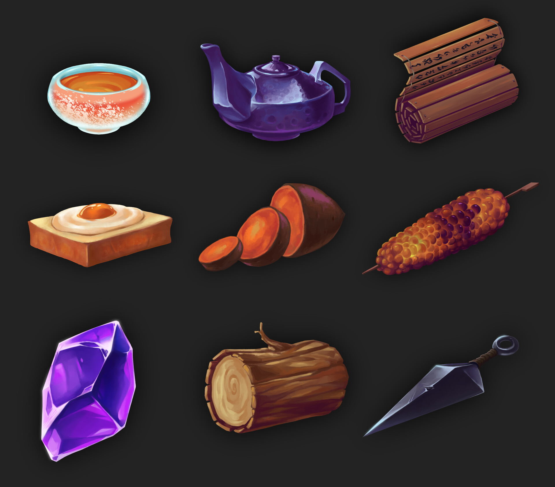 ArtStation - Random item practice