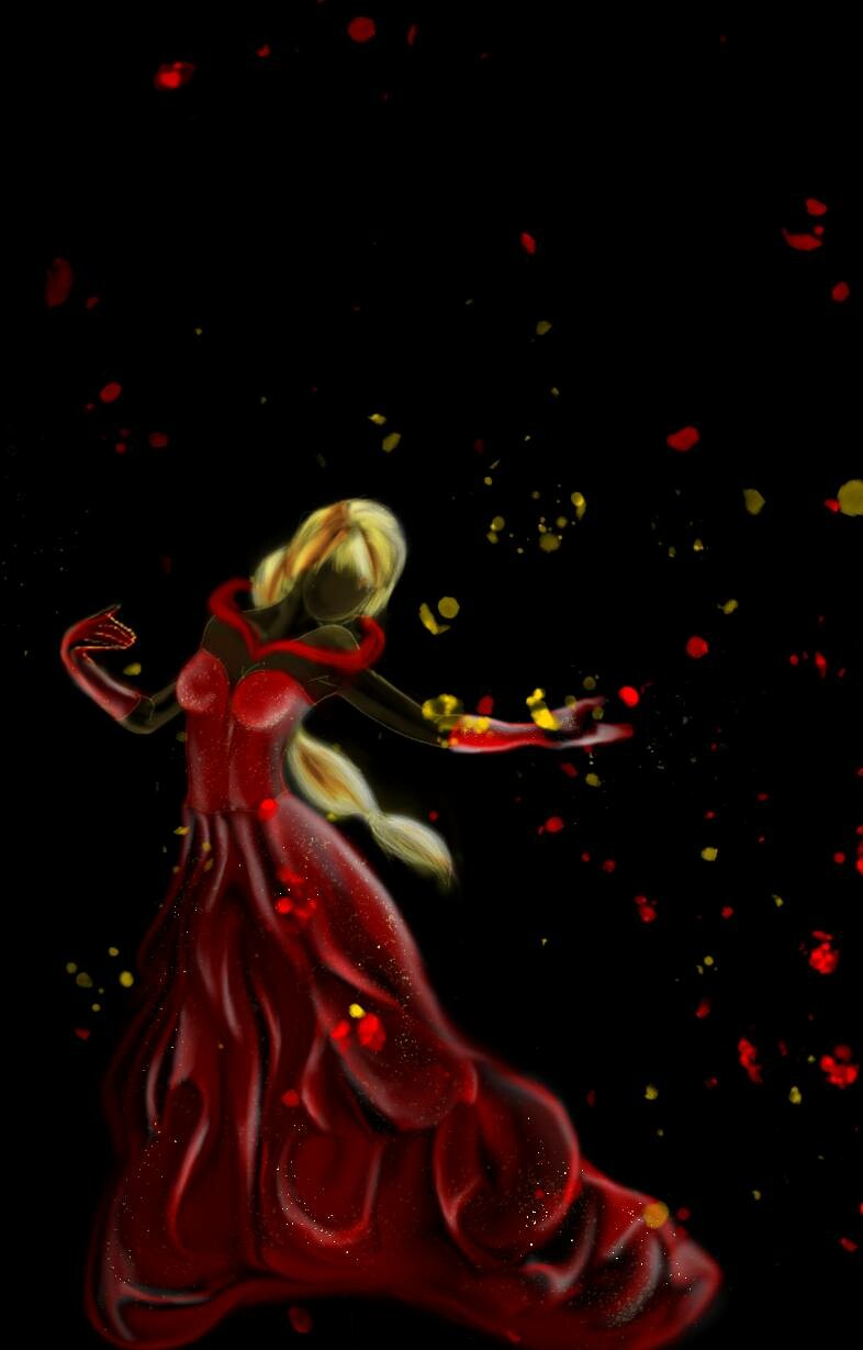 ArtStation - Lady In Red