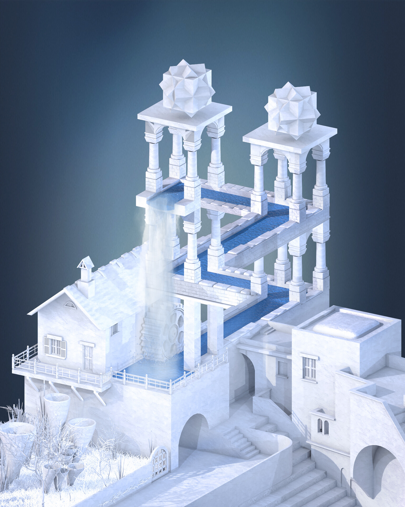 Cascata Di Mc Escher S