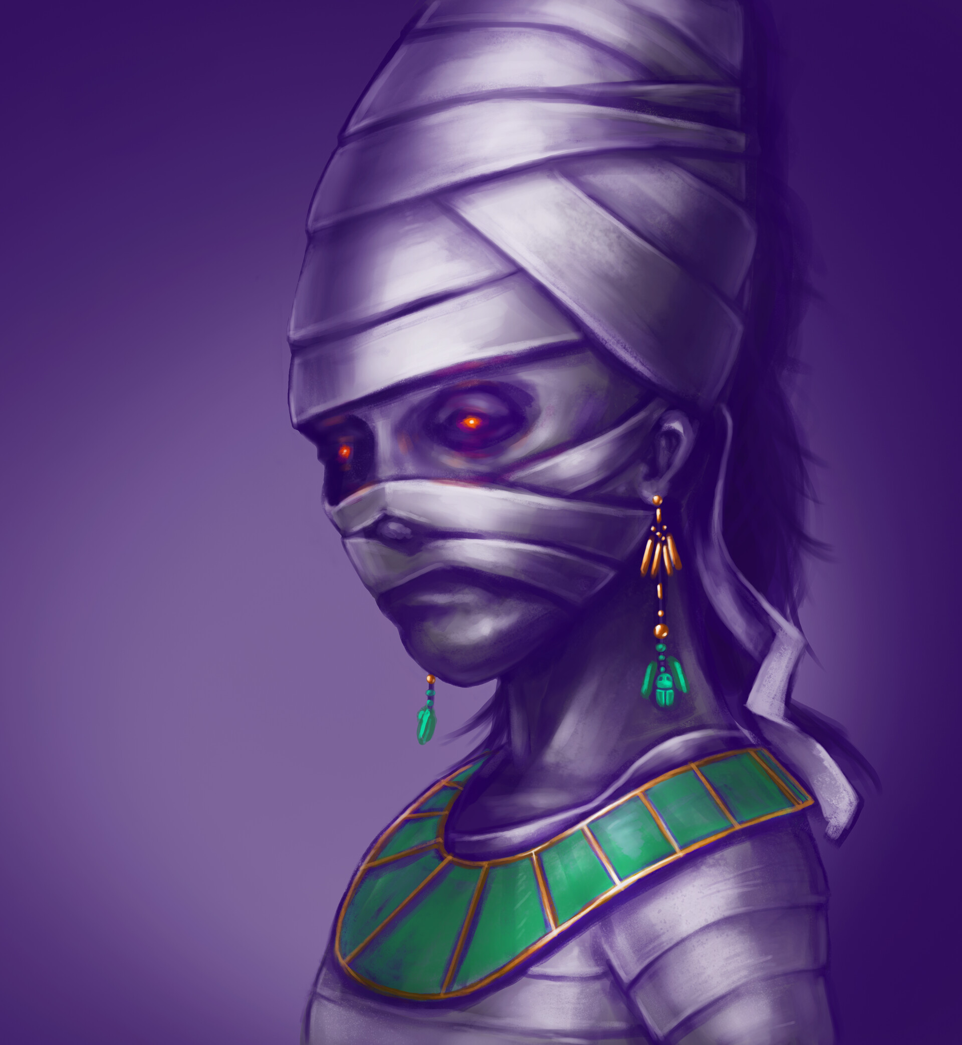 ArtStation - Lady Mummy