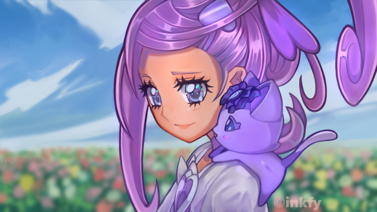 ArtStation - Cure Sword - Redraw Challenge