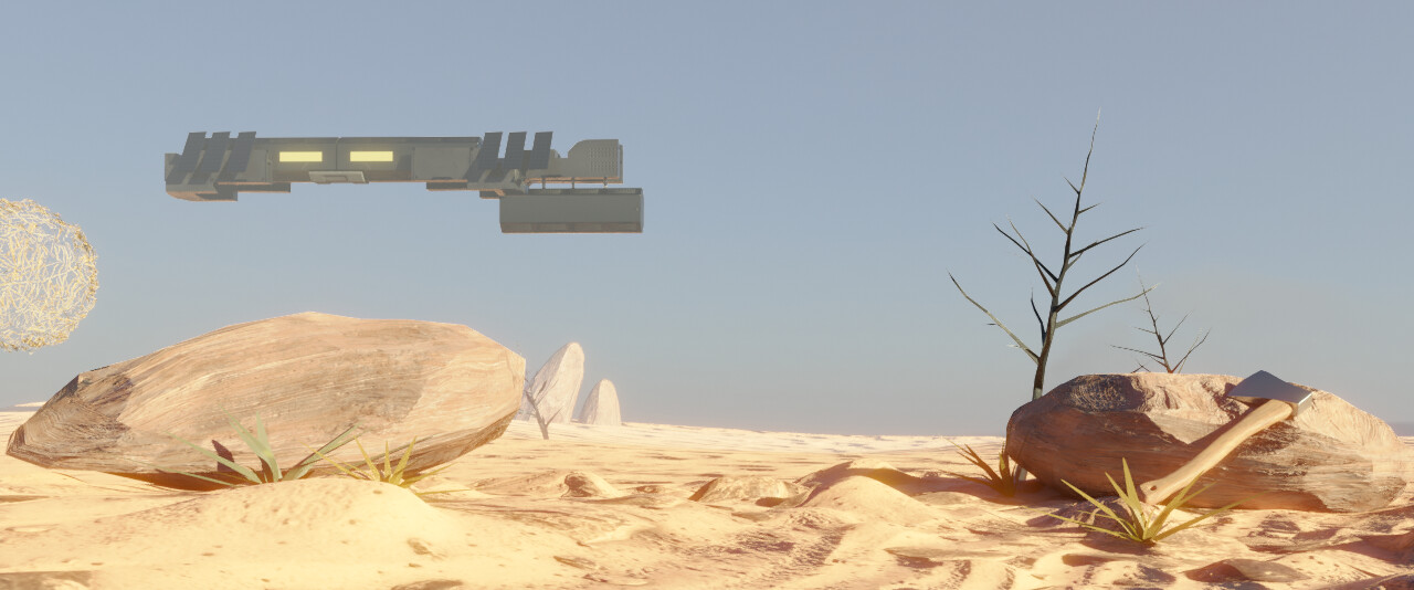 ArtStation - Desert Space
