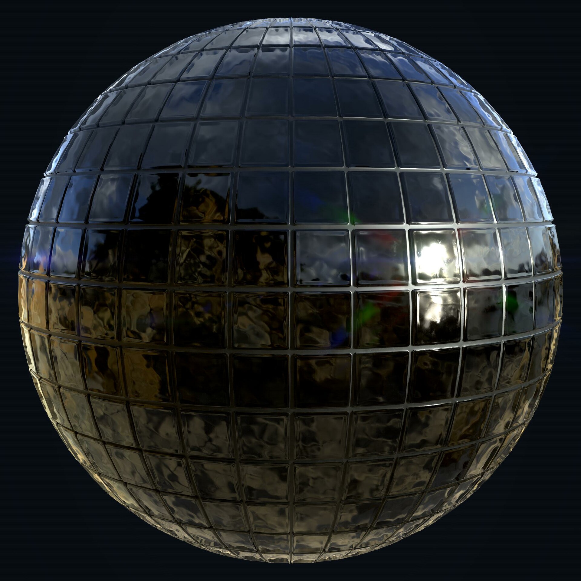 ArtStation - Glass Blocks - Substance Designer