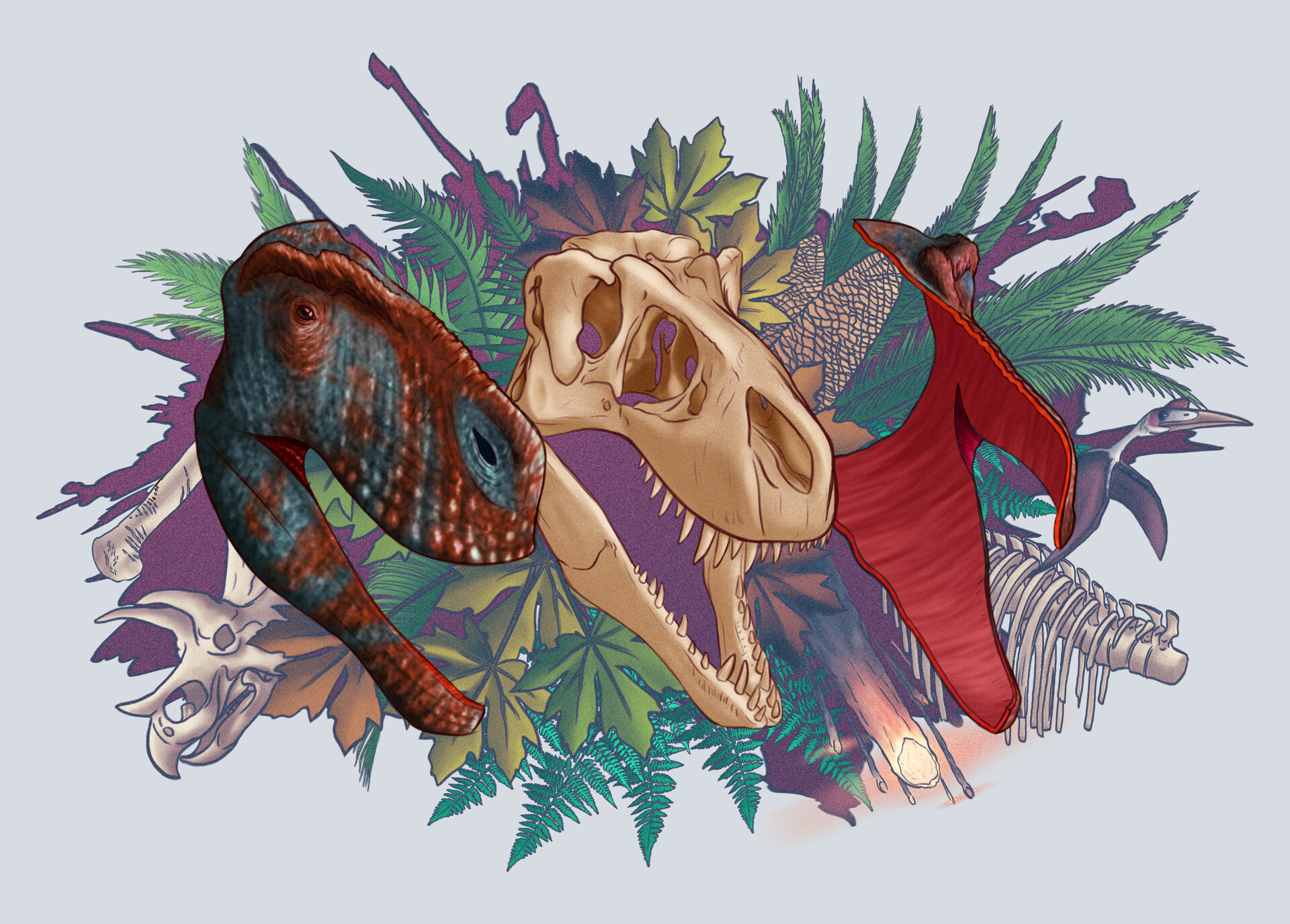 ArtStation - T-Rex world