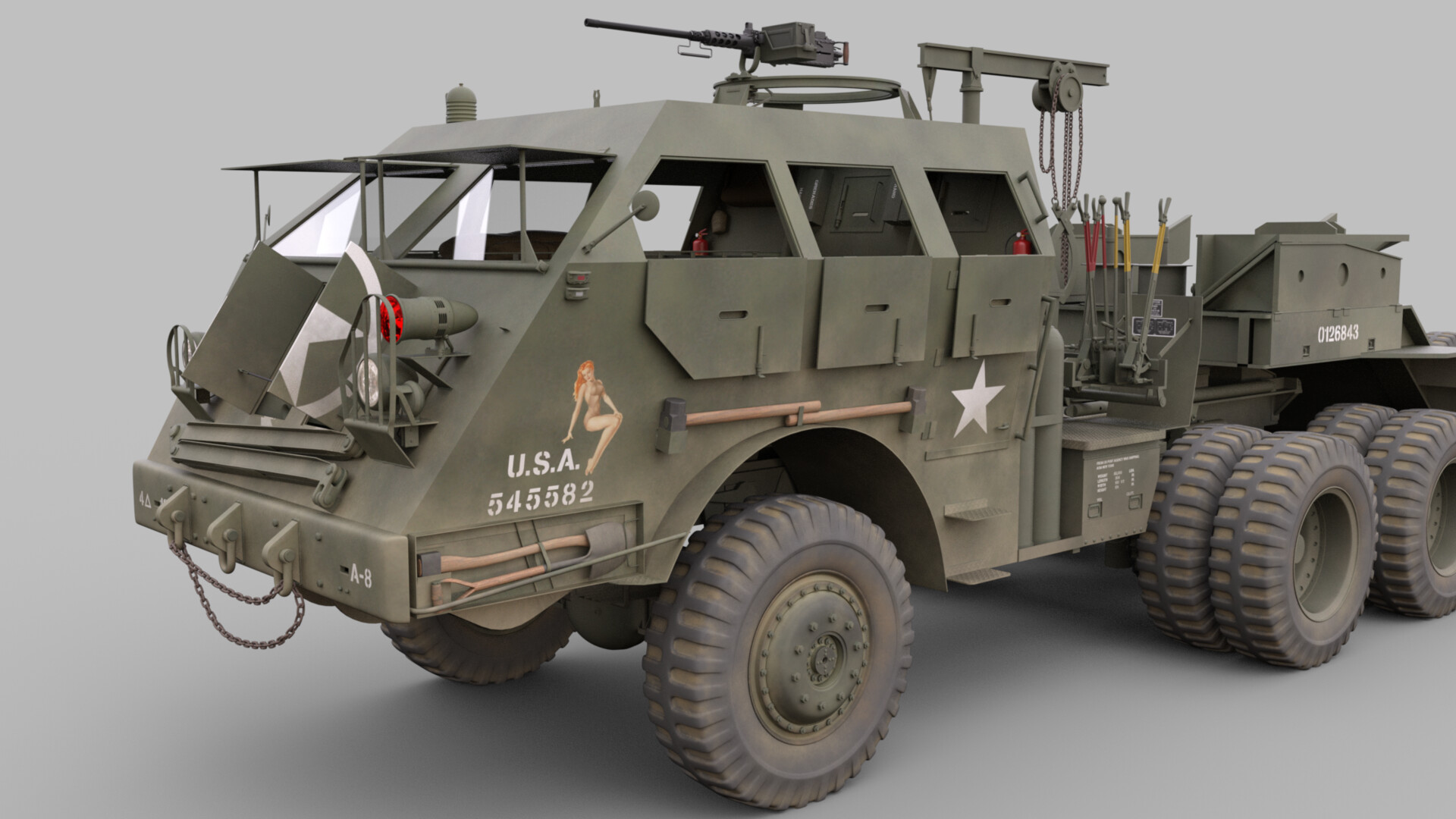 Westfield 3d - M25 "Dragon Wagon" Tank Transporter