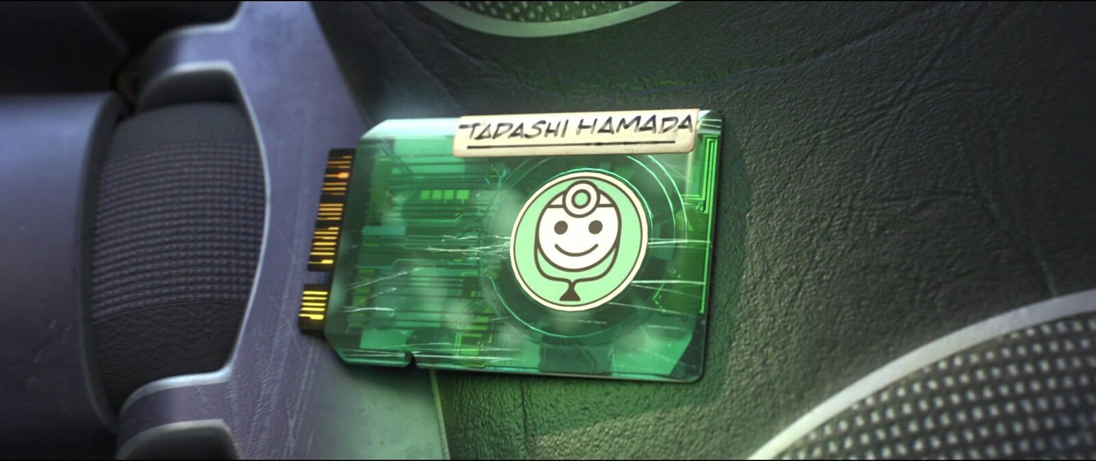 Chika Saito - Baymax chip and microbots device