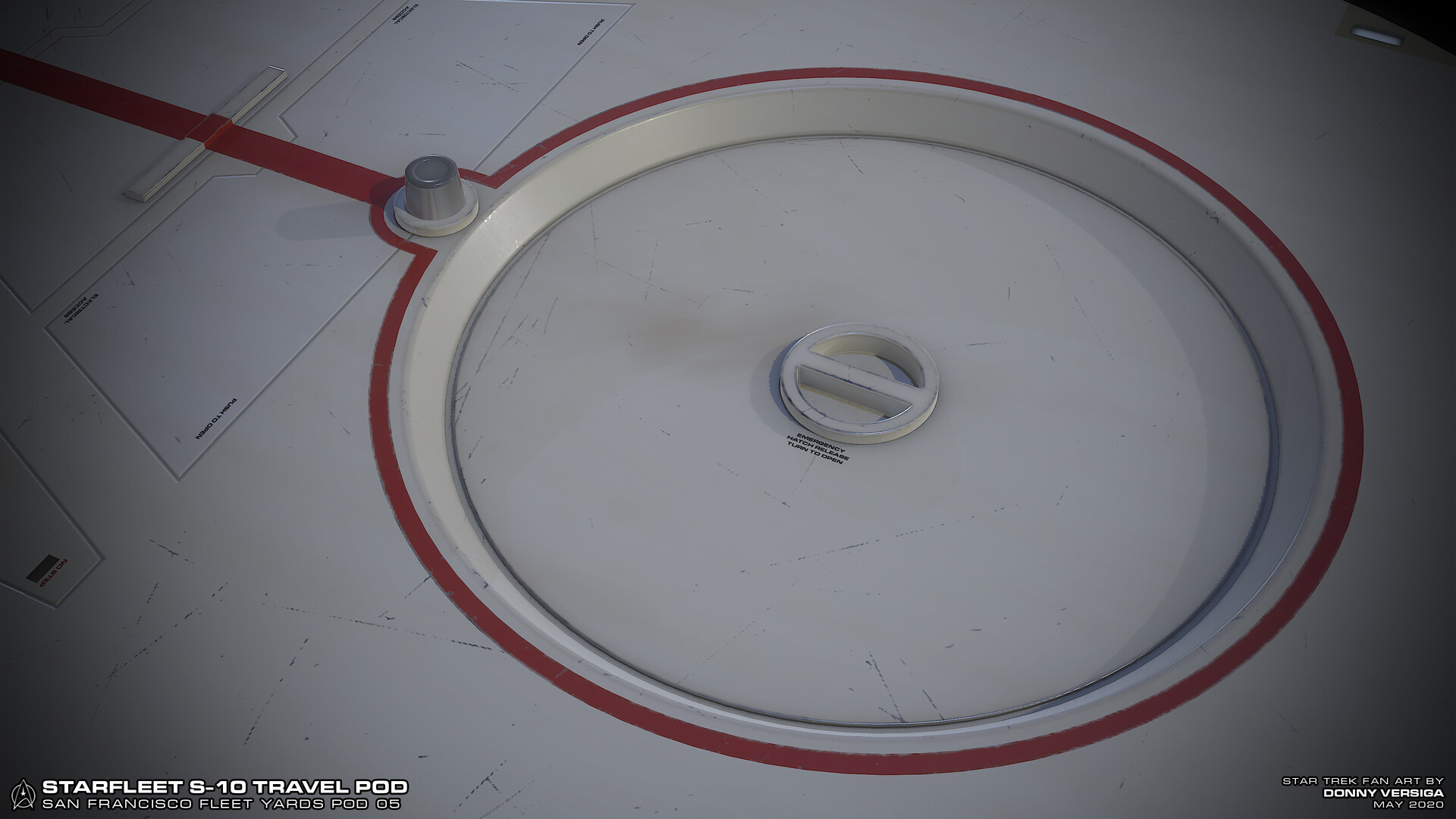 Donny Versiga - Starfleet S-10 Travel Pod