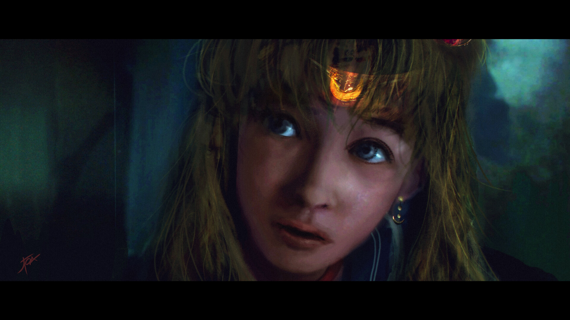 ArtStation - Sailor Moon Redraw Challenge Cinematic Keyframe