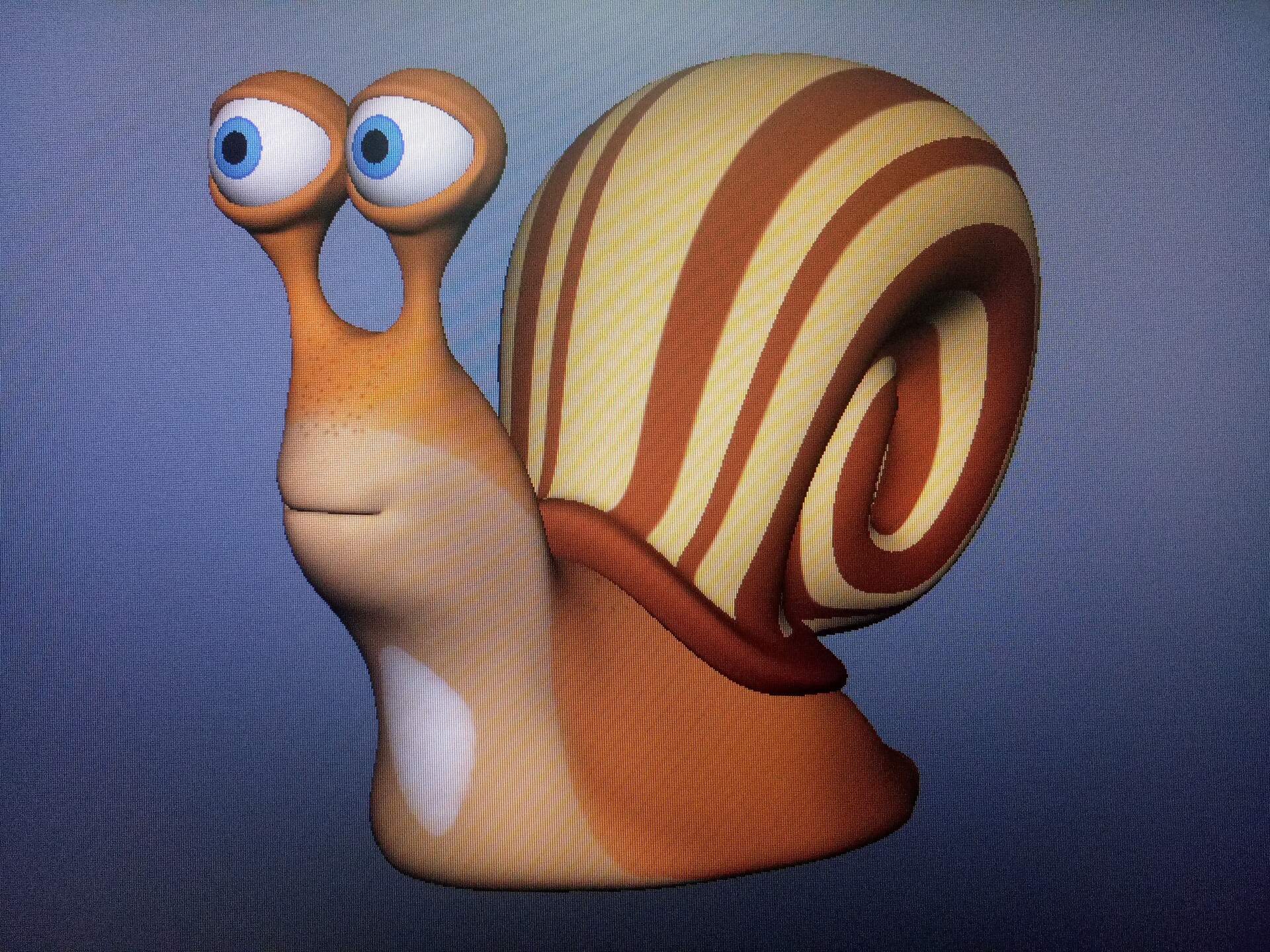ArtStation - Snail 3D Model With Texturing