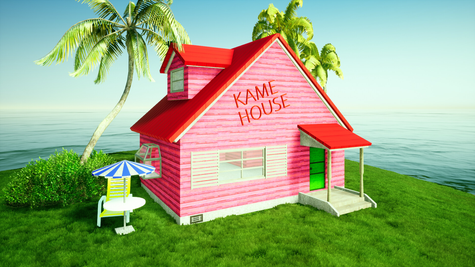 Kevin Cerbito - Re-Creating Dragon Ball Structures/Houses