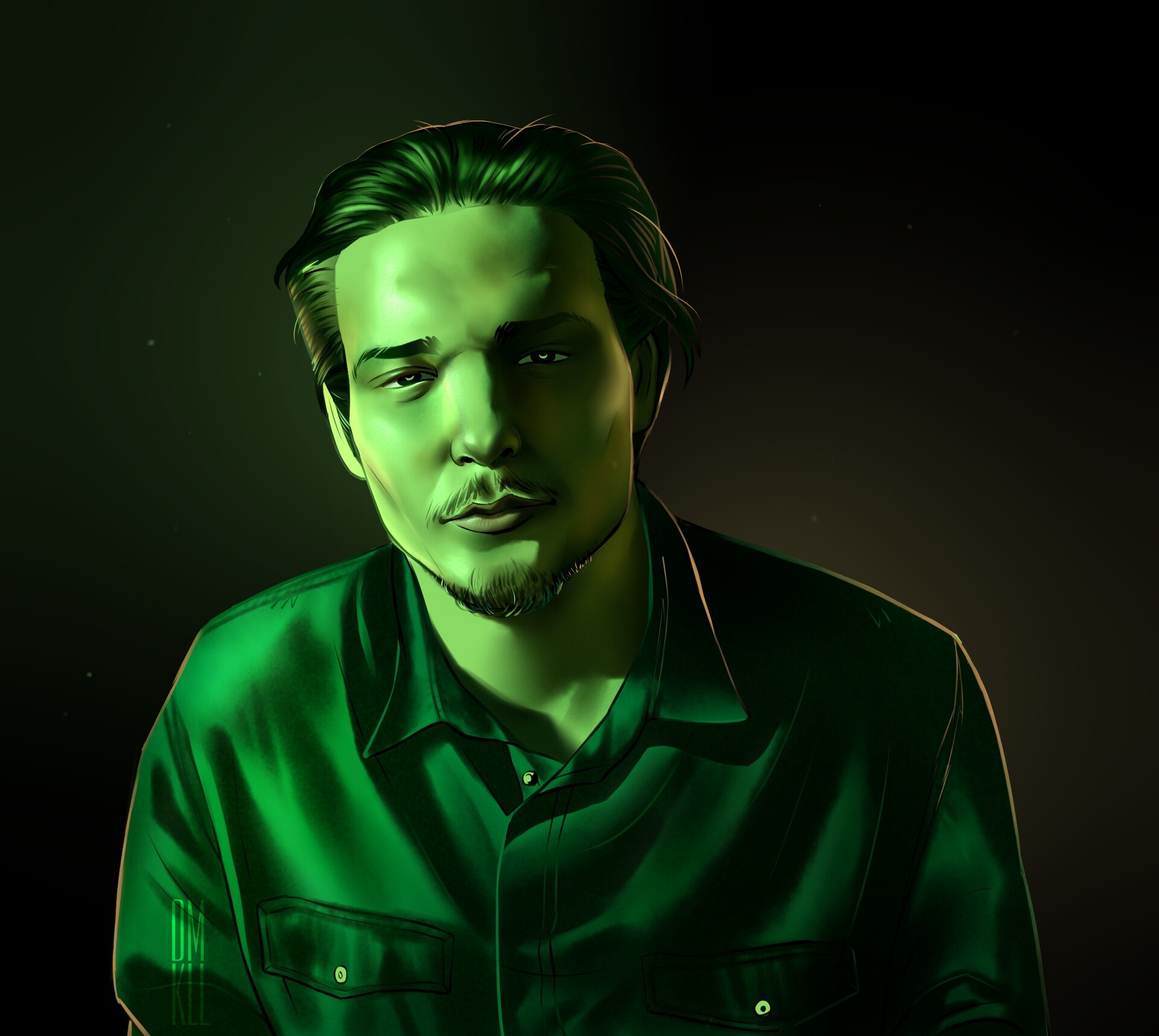 ArtStation - Commission - Green Guy - 2019