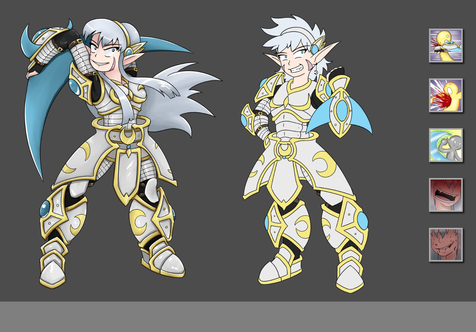 ArtStation - Nostale-like characters & skills