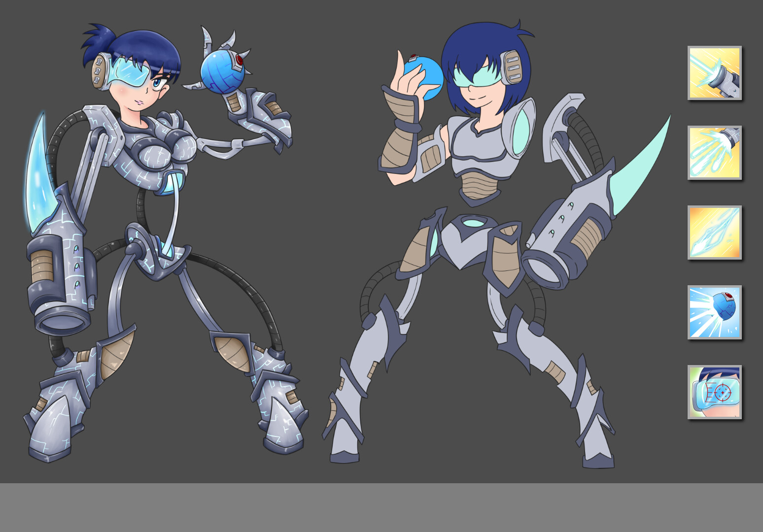 Nostale-like characters & skills