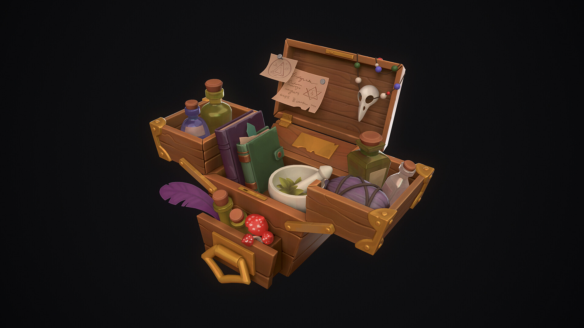 ArtStation - Alchemy Chest