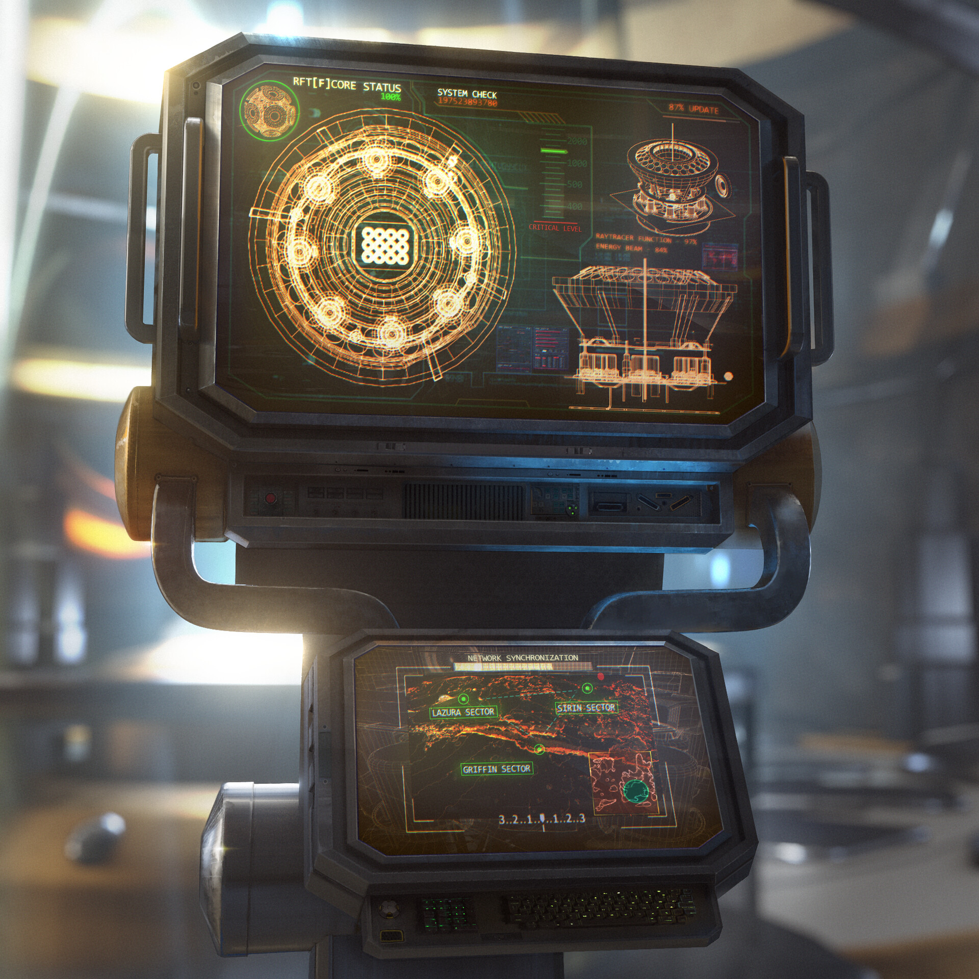 ArtStation - RFT [F] Core Interface