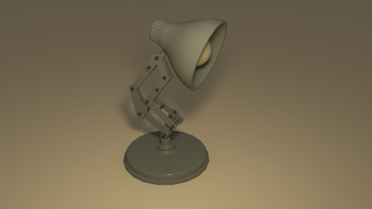 ArtStation - Pixar Lamp
