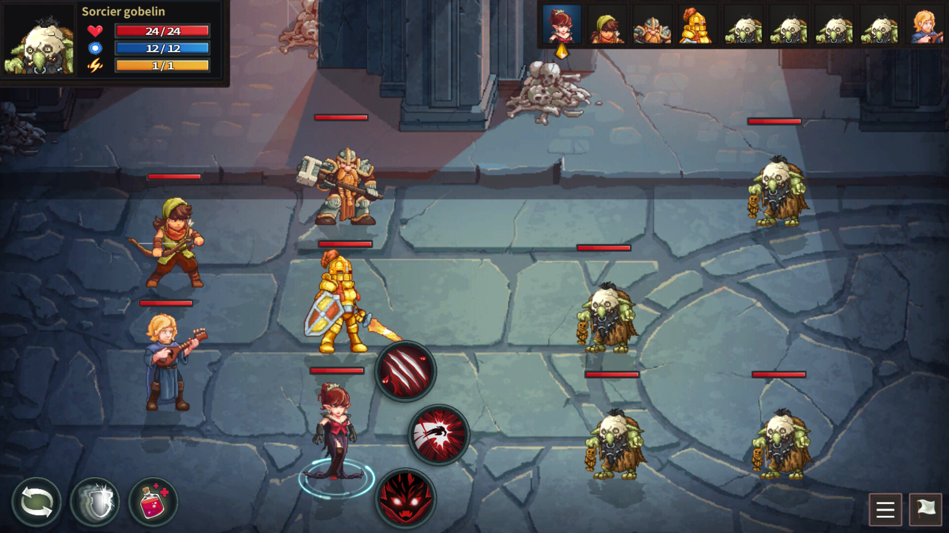 Julien Lourdeaux - Dungeon Rushers - Character Design