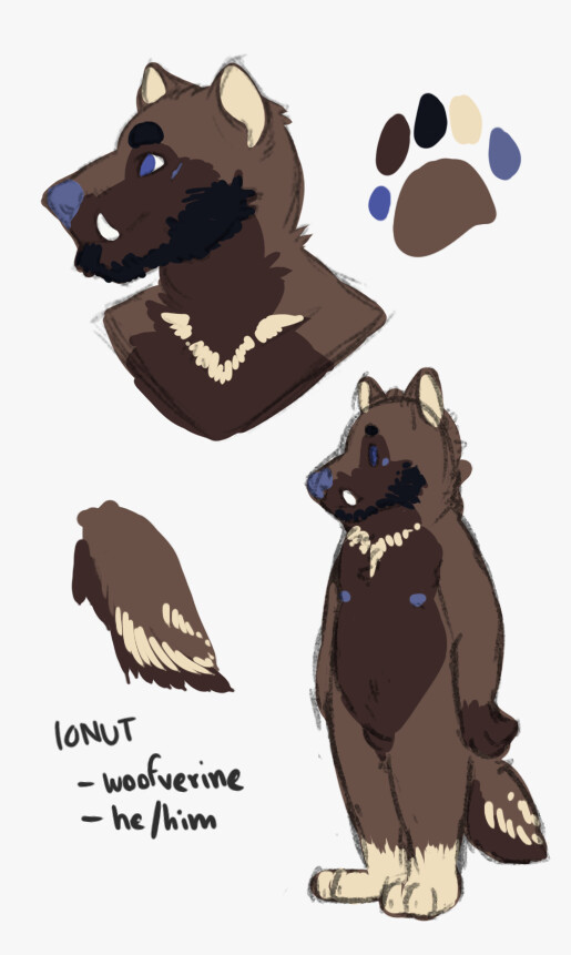 ArtStation - A fursona design commission