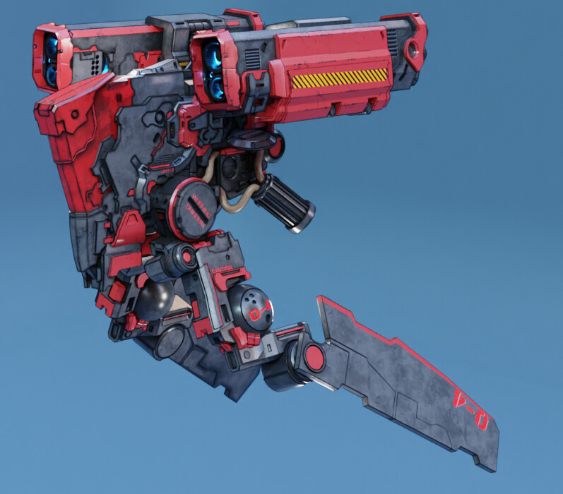 Nicholas Frobel - FanArt of Obokhan's mech.