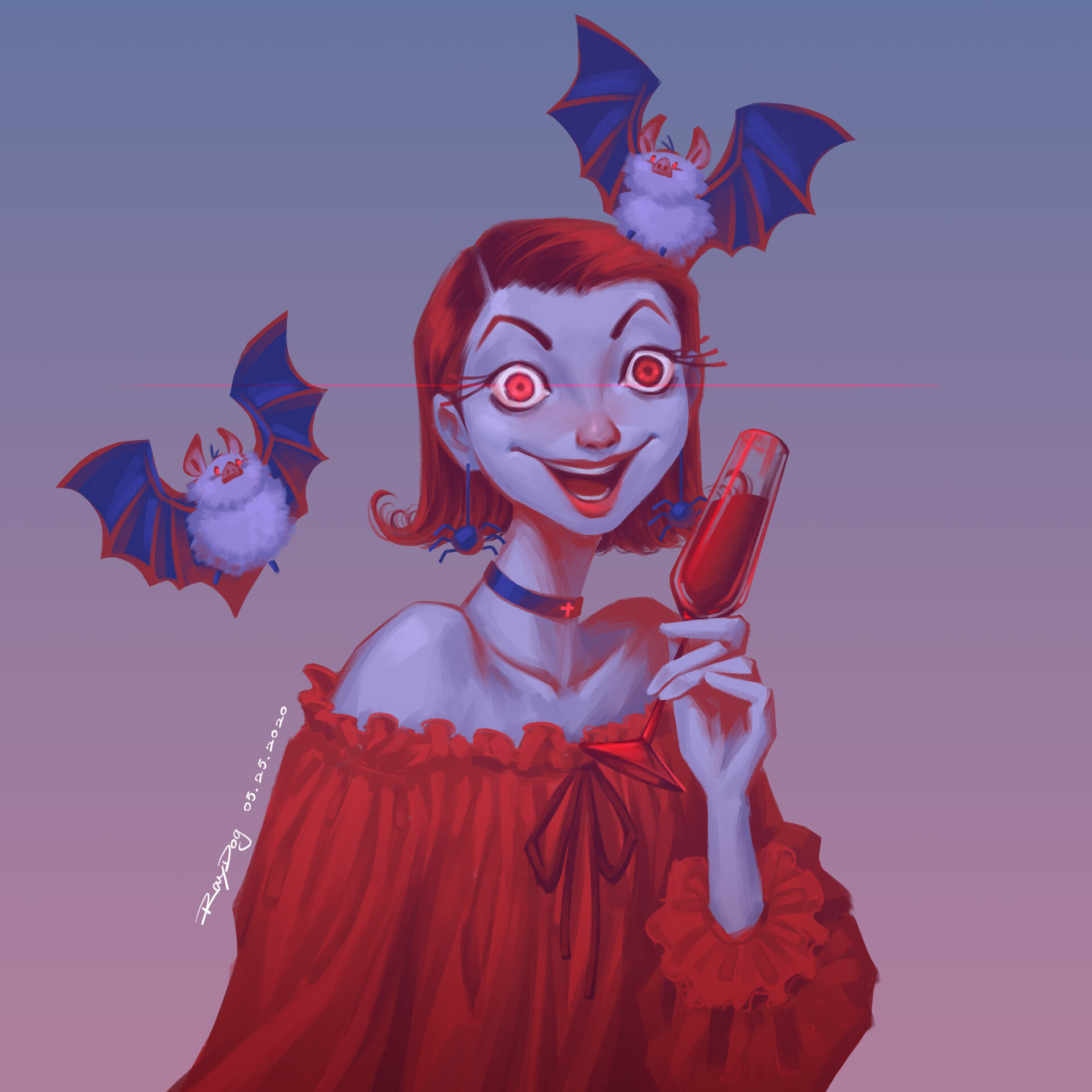 ArtStation - Vampire lady