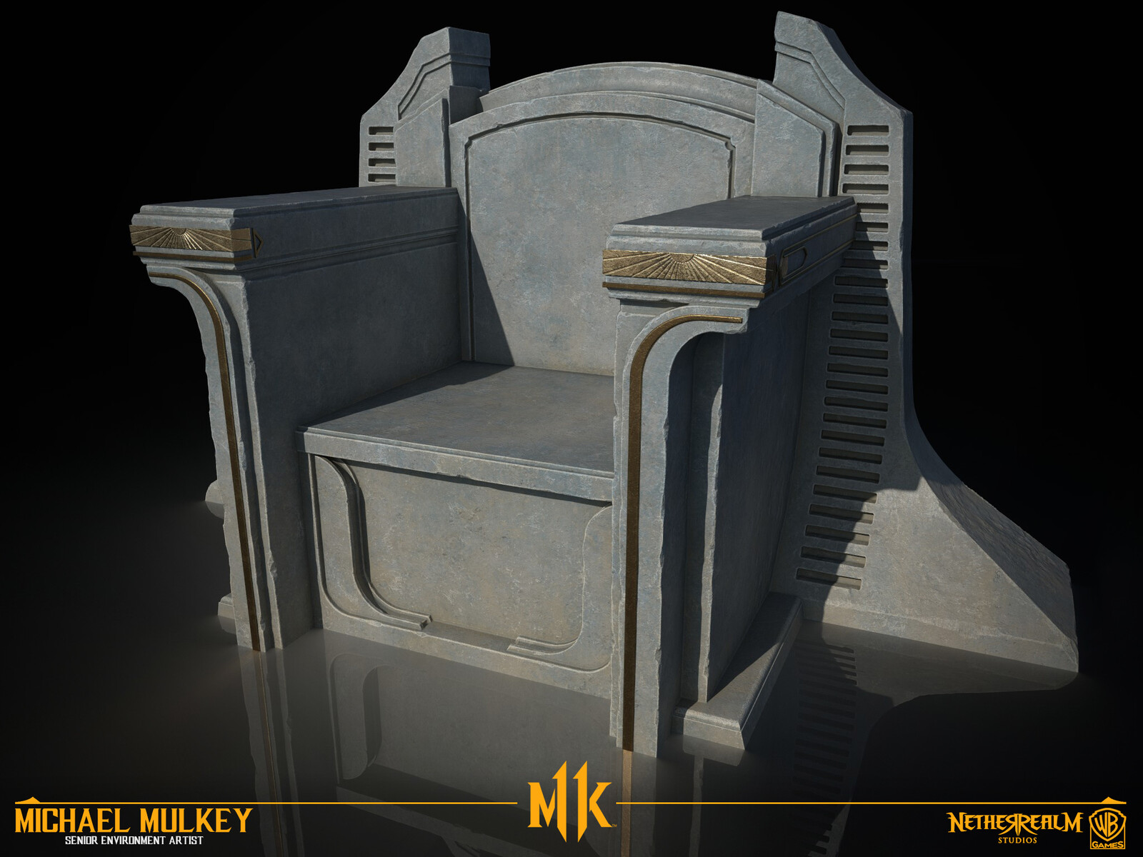 Michael Mulkey - Mortal Kombat 11: Elder God chair