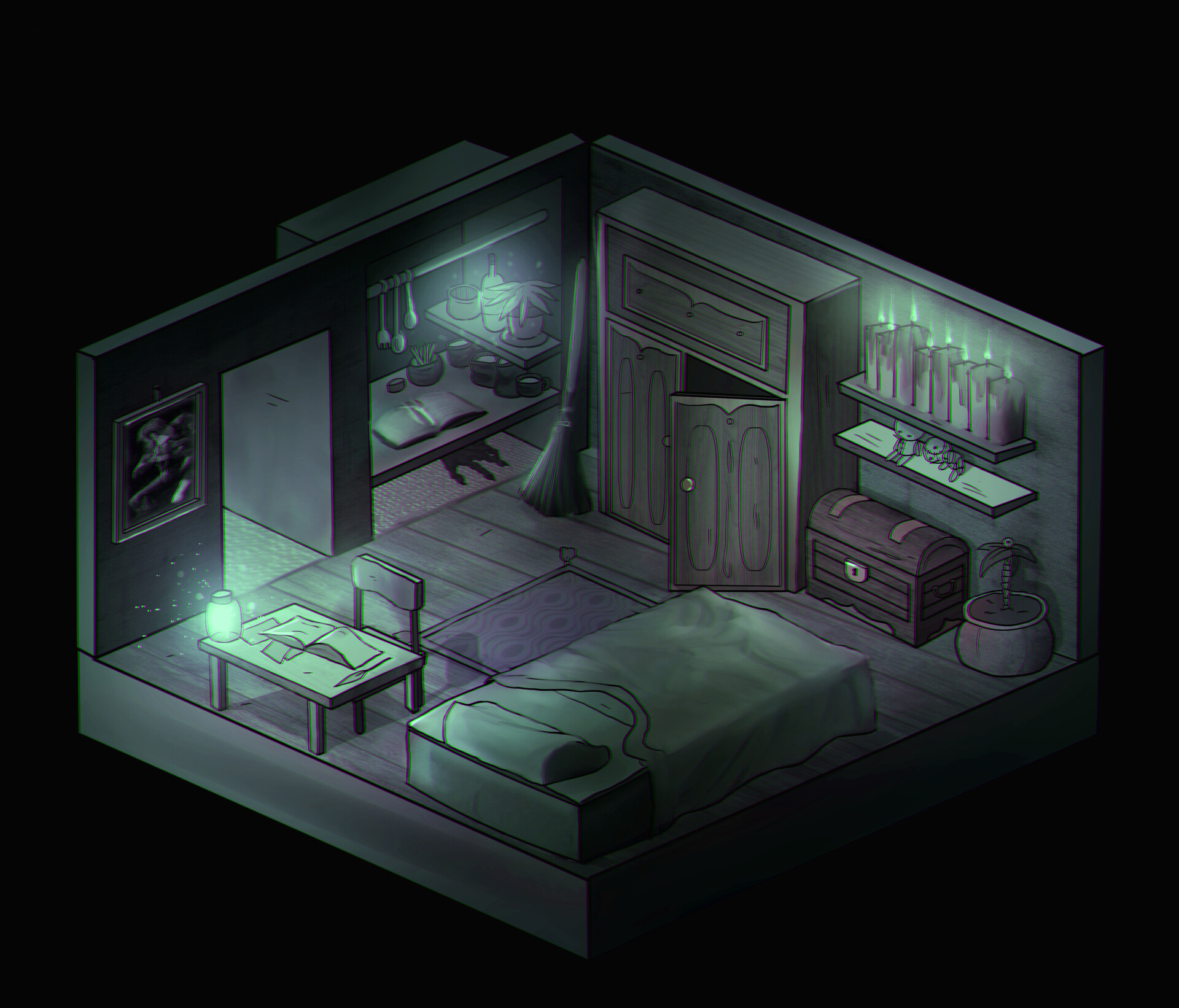 ArtStation - Witch Room