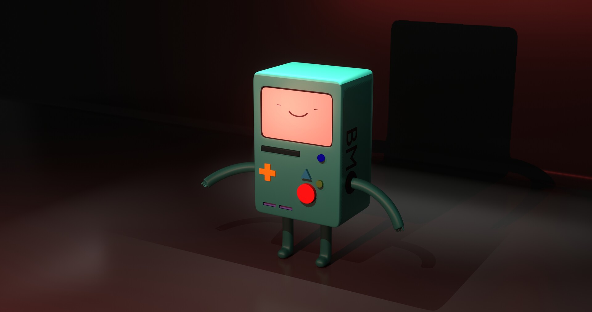 ArtStation - 3D Game Boy (BMO)