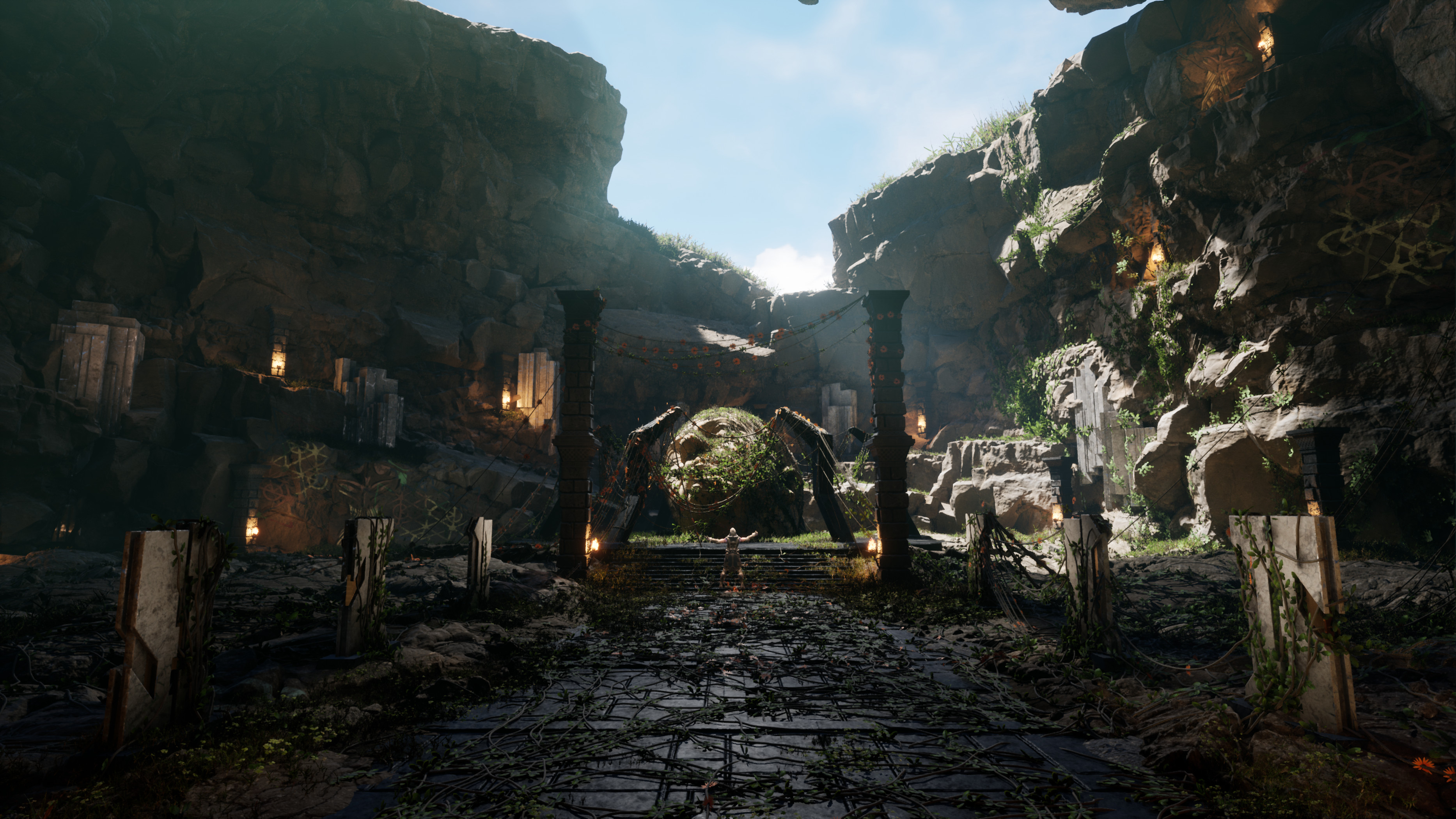 Vishal Ranga Portfolio - Overgrown - Unreal RTX Environment Art