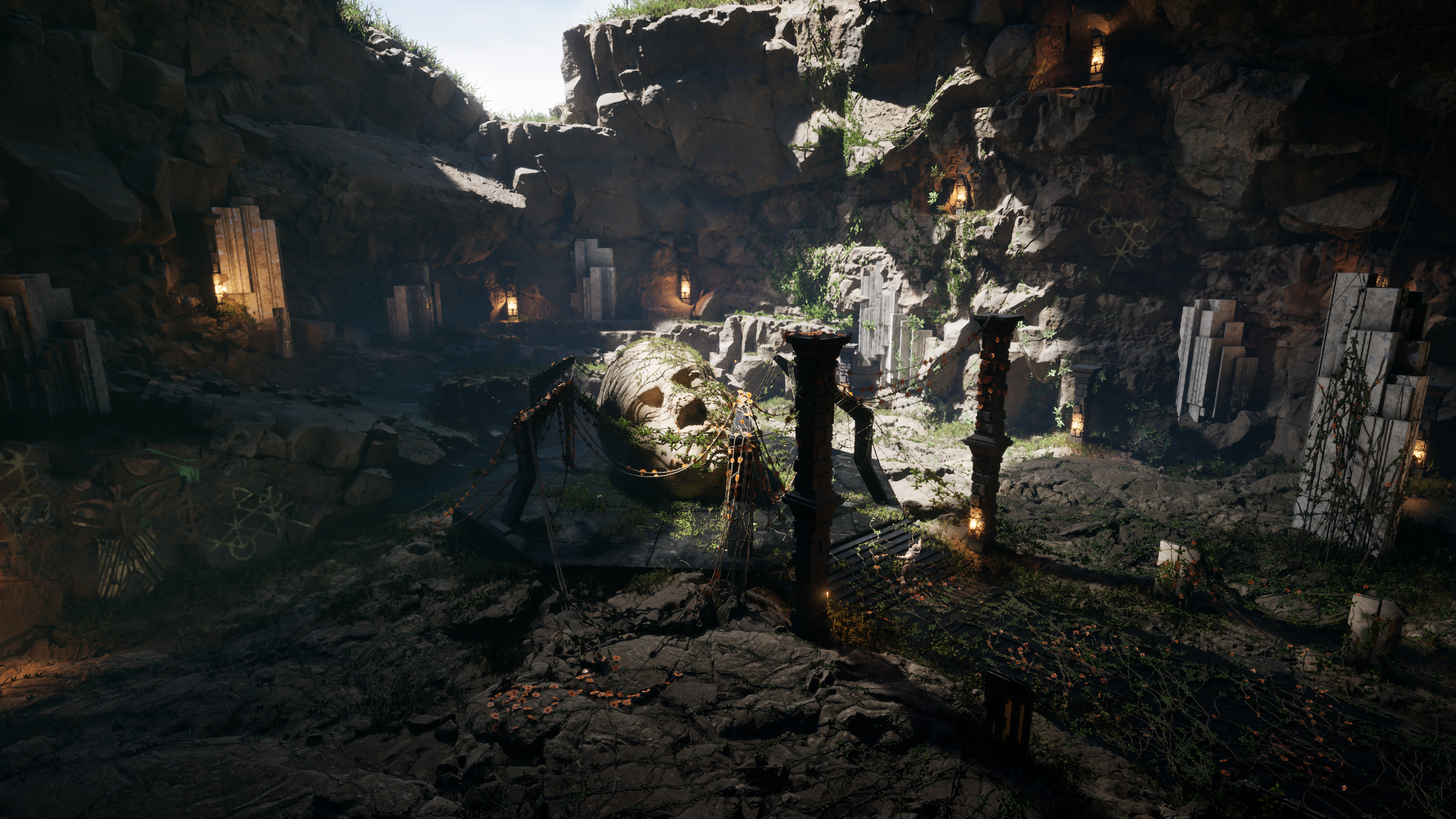 Vishal Ranga Portfolio - Overgrown - Unreal RTX Environment Art