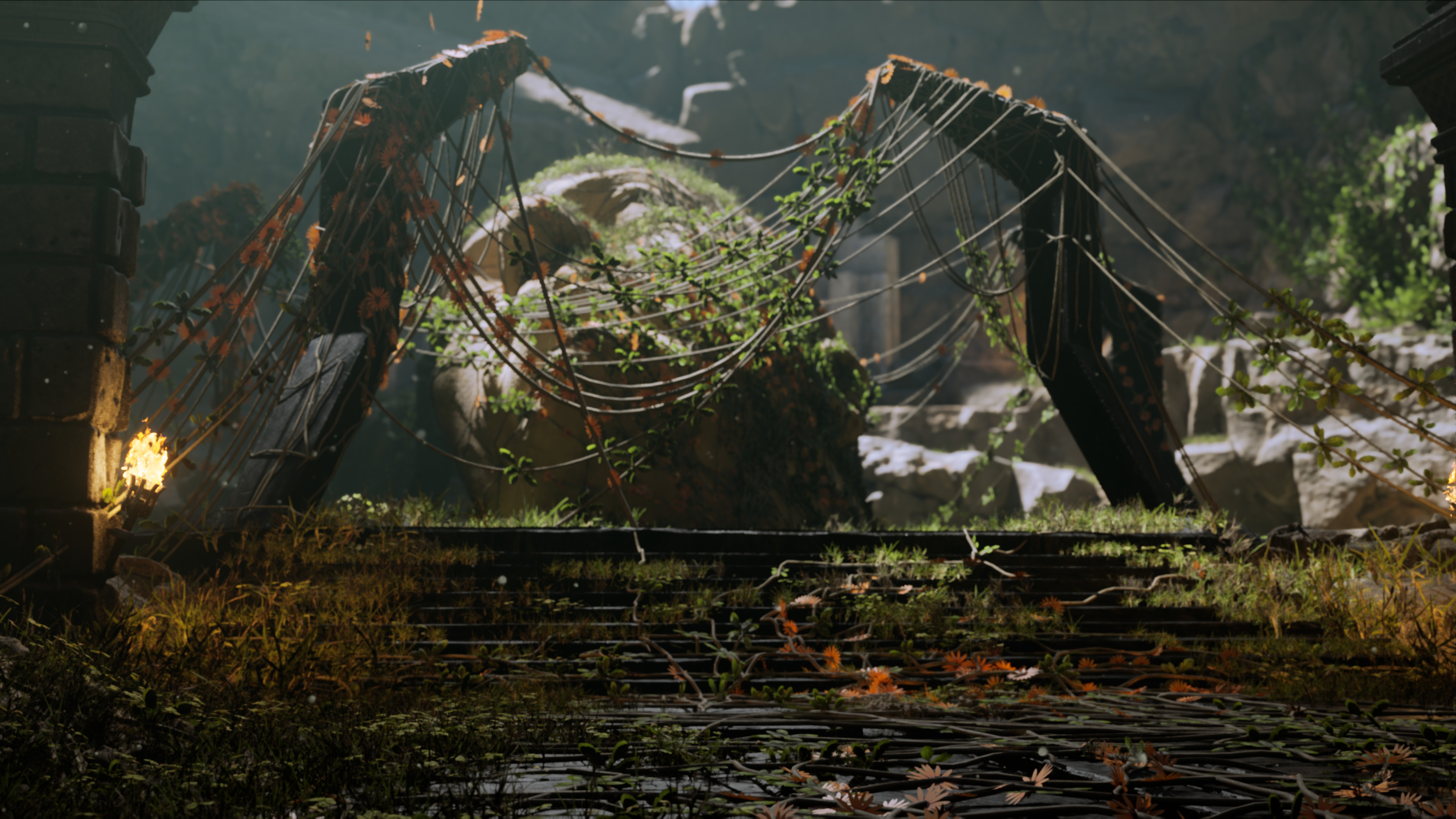 Vishal Ranga Portfolio - Overgrown - Unreal RTX Environment Art