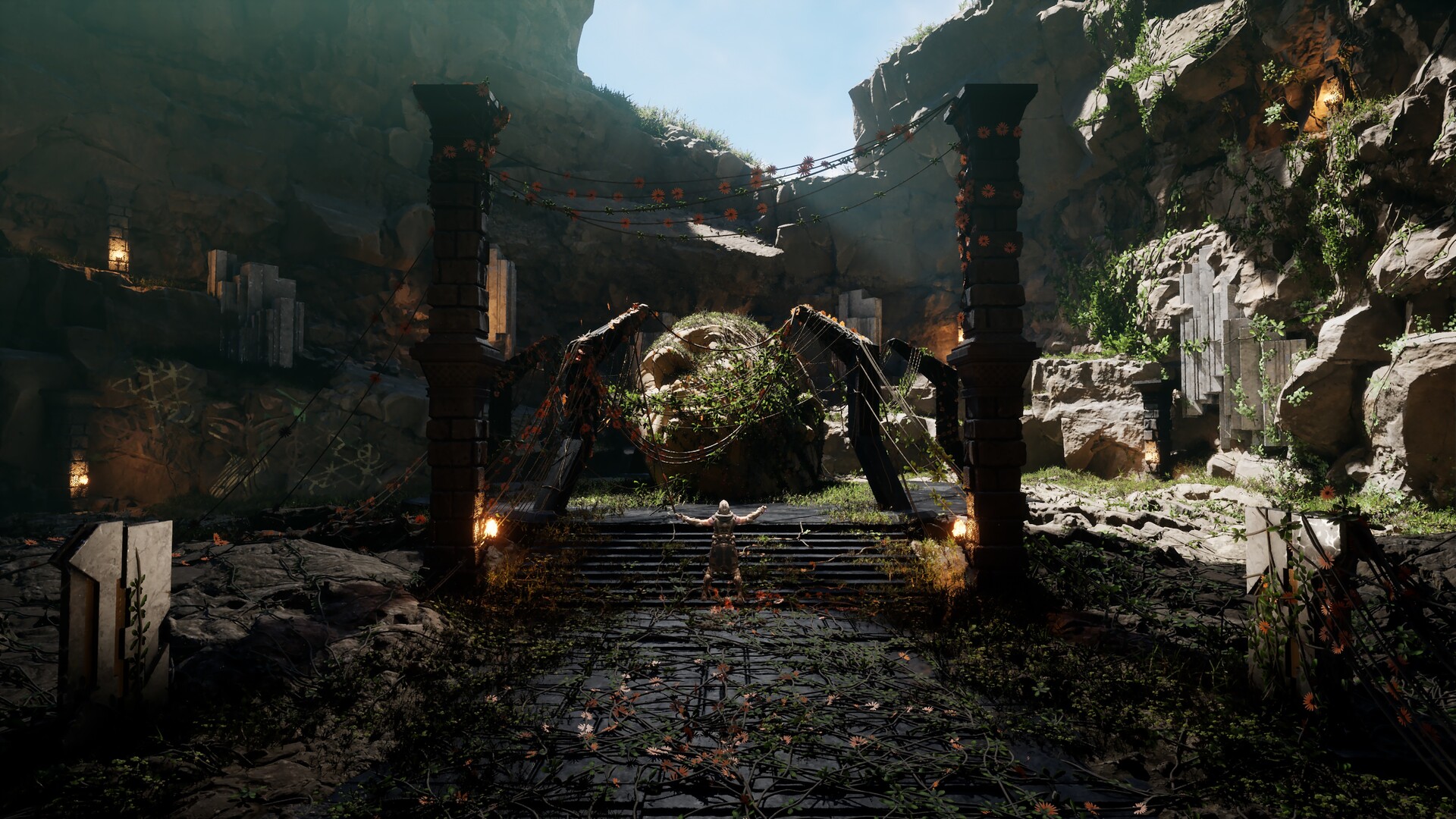 Vishal Ranga Portfolio - Overgrown - Unreal RTX Environment Art
