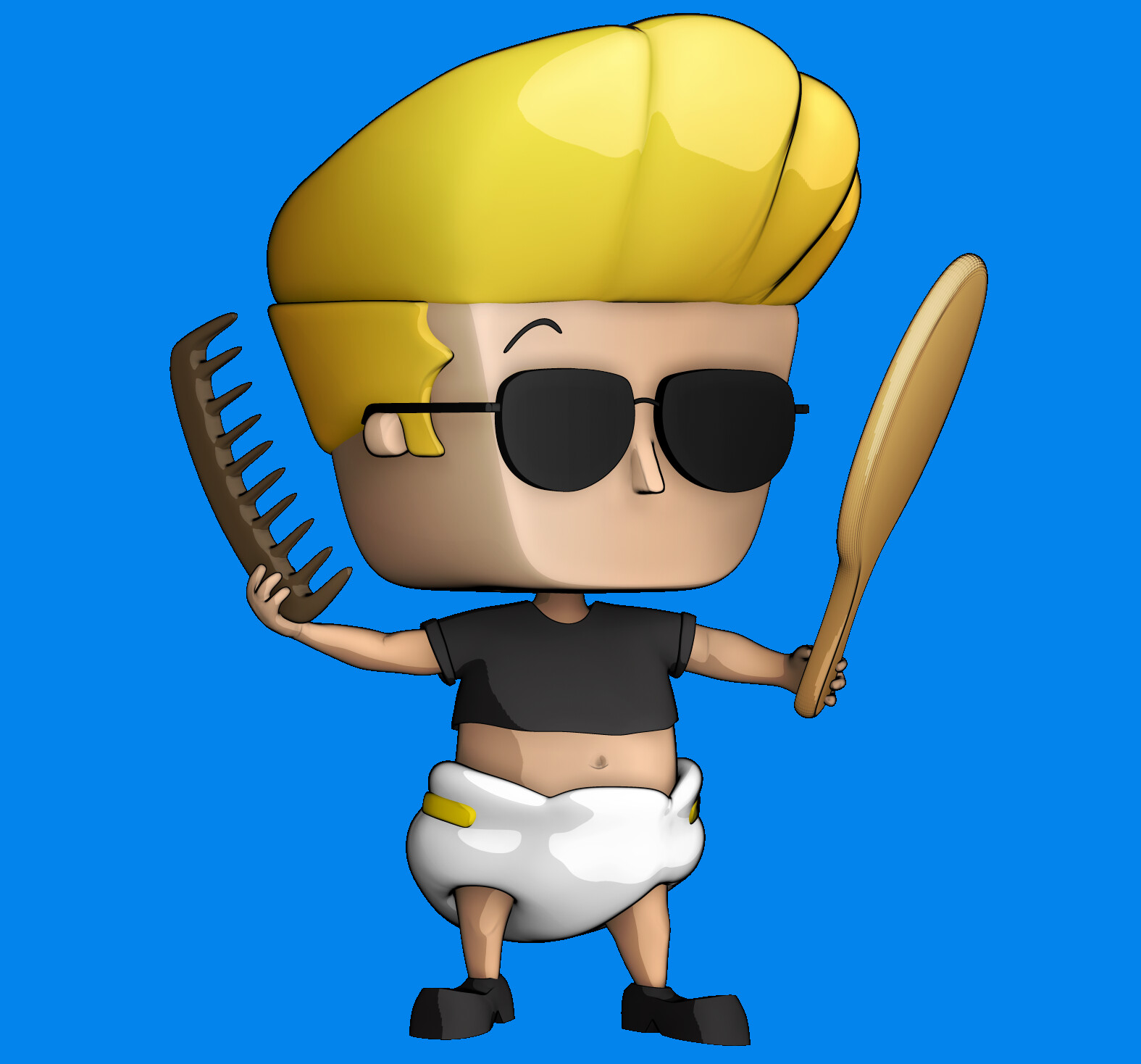 ArtStation - baby jhonny