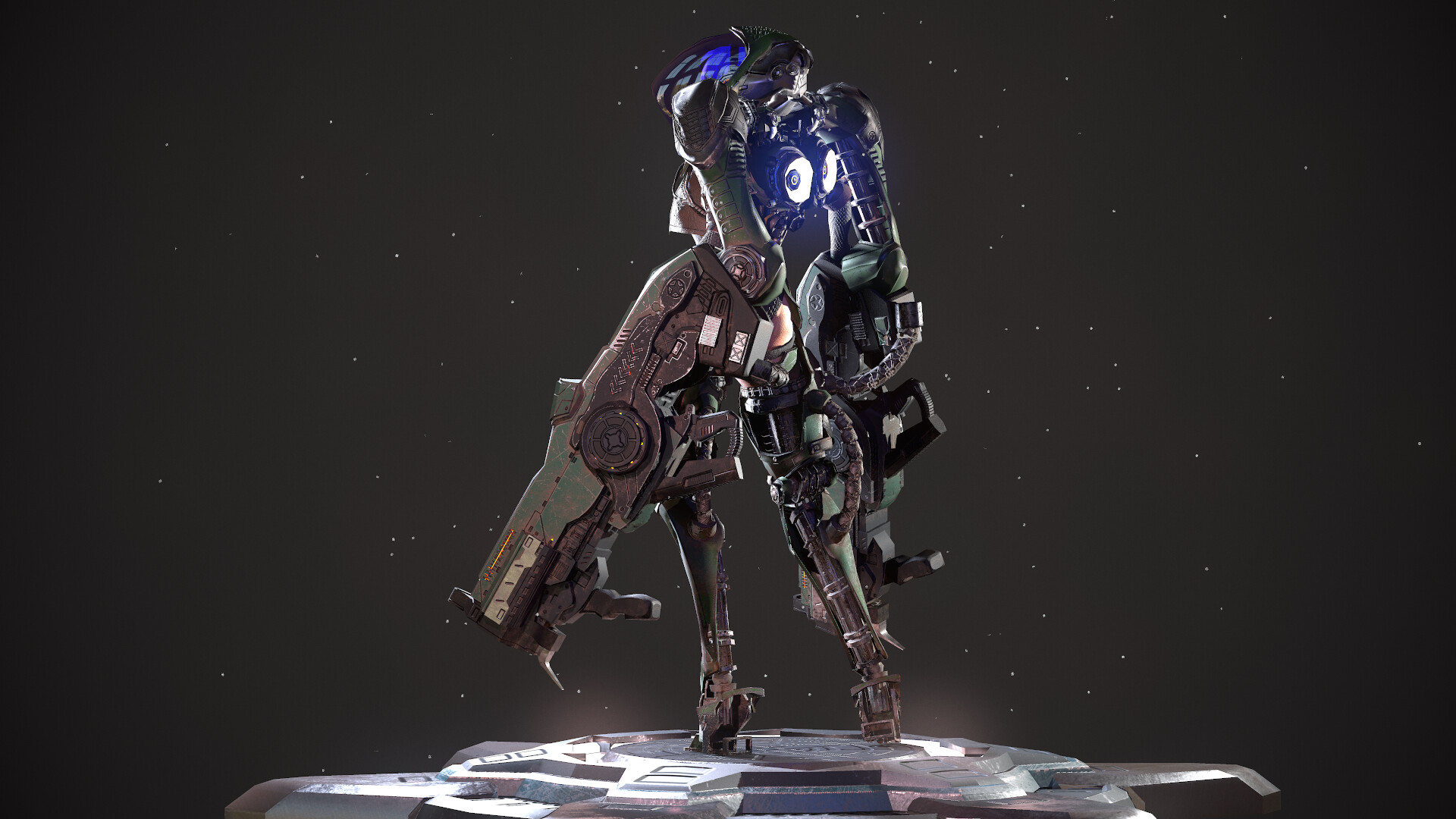 ArtStation - Diesel-punk body suit