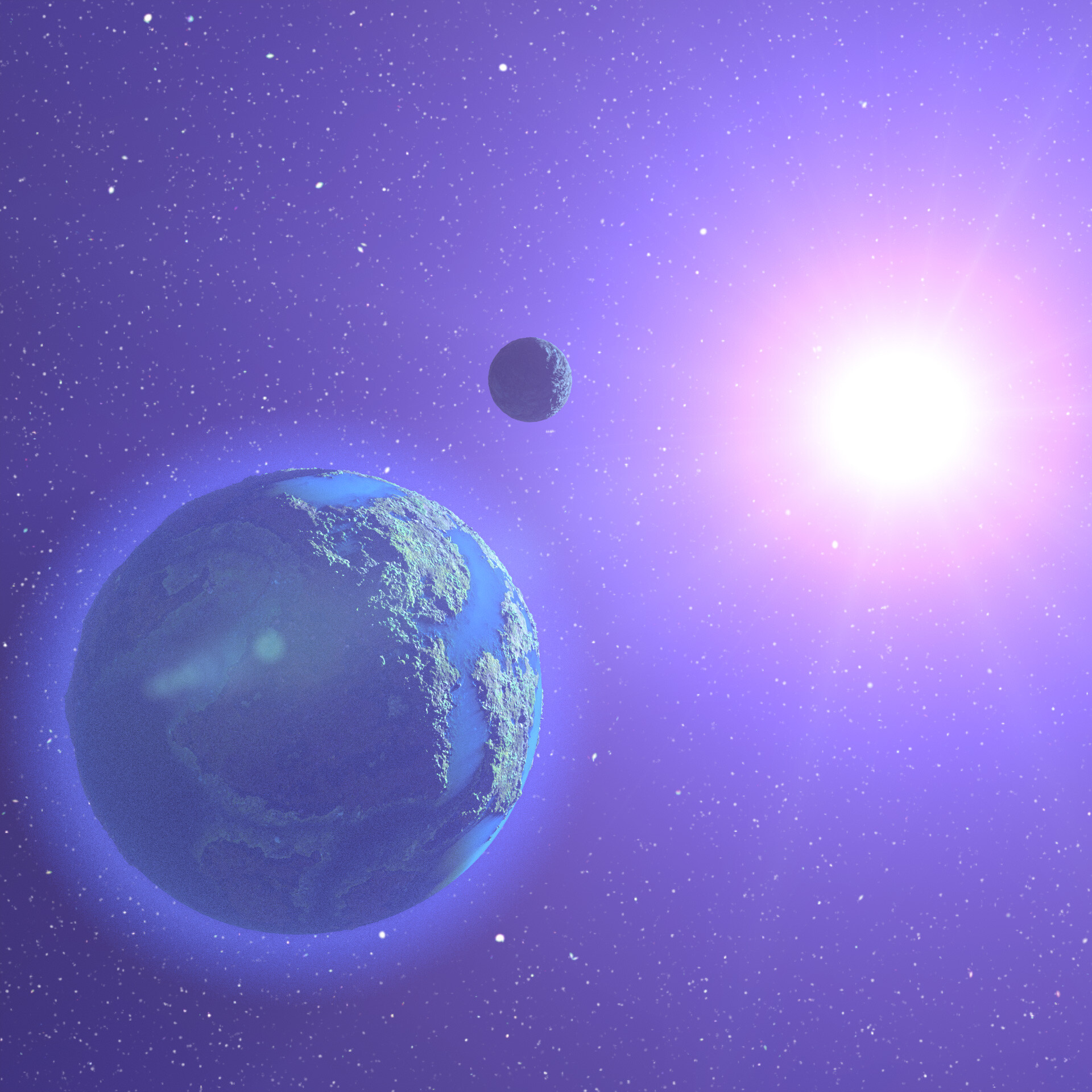 ArtStation - Tiny Planet