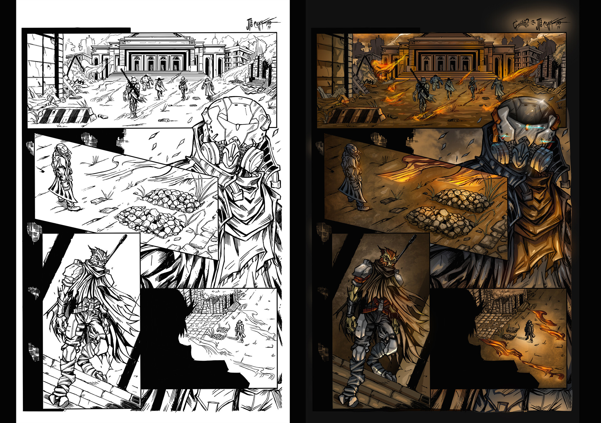 ArtStation - Sample page colors