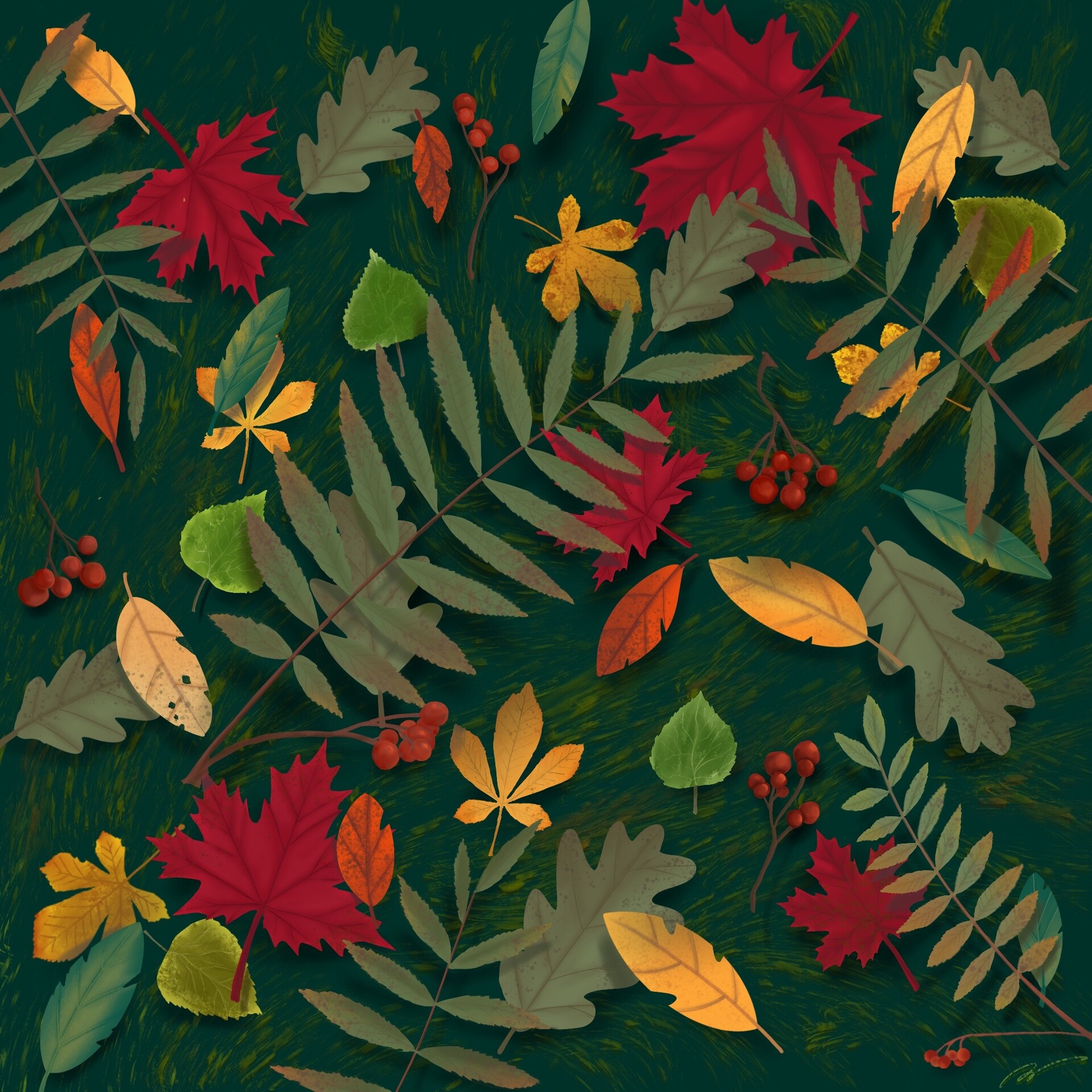 ArtStation - Forest Floor