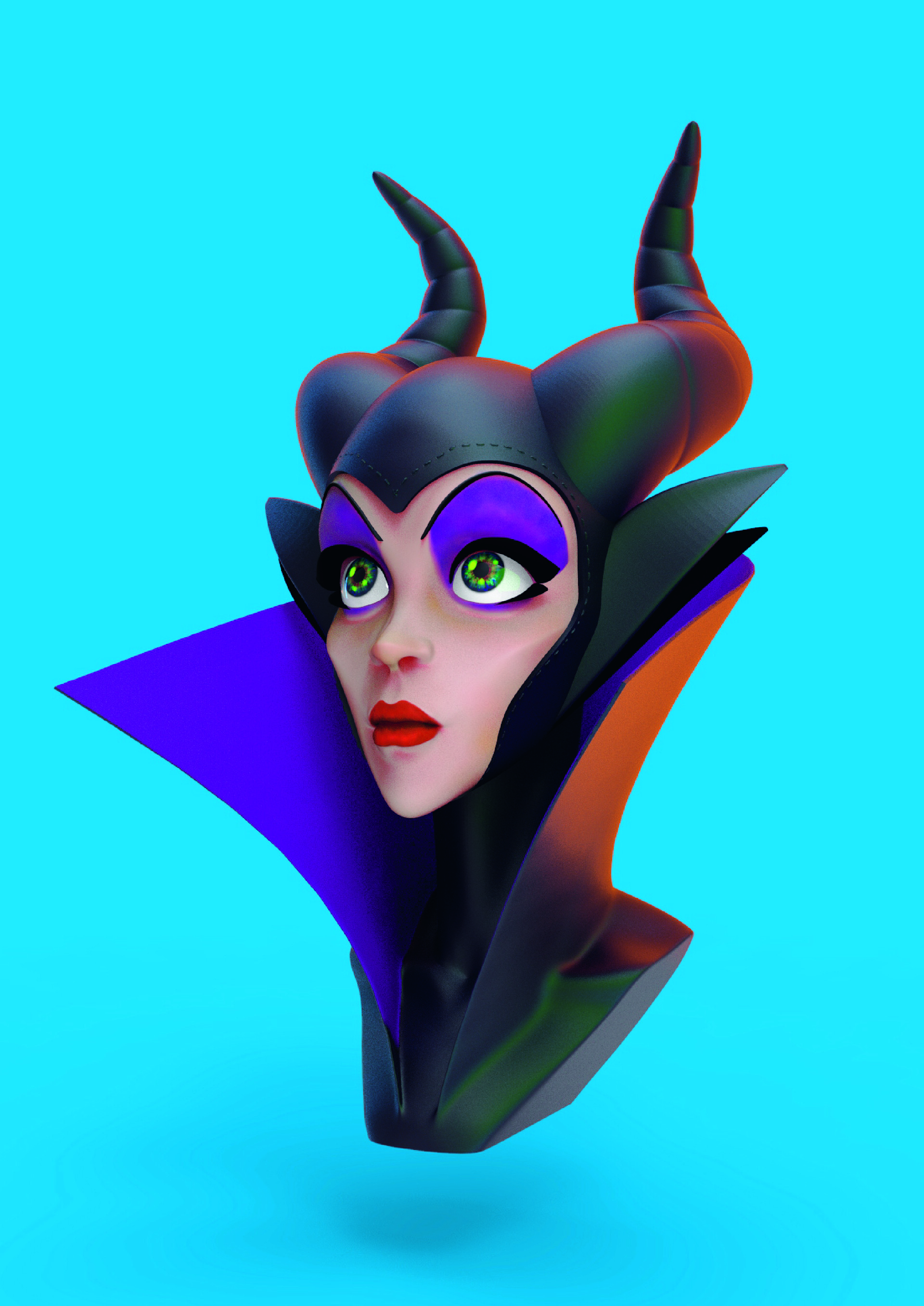 ArtStation - Maleficent fan art
