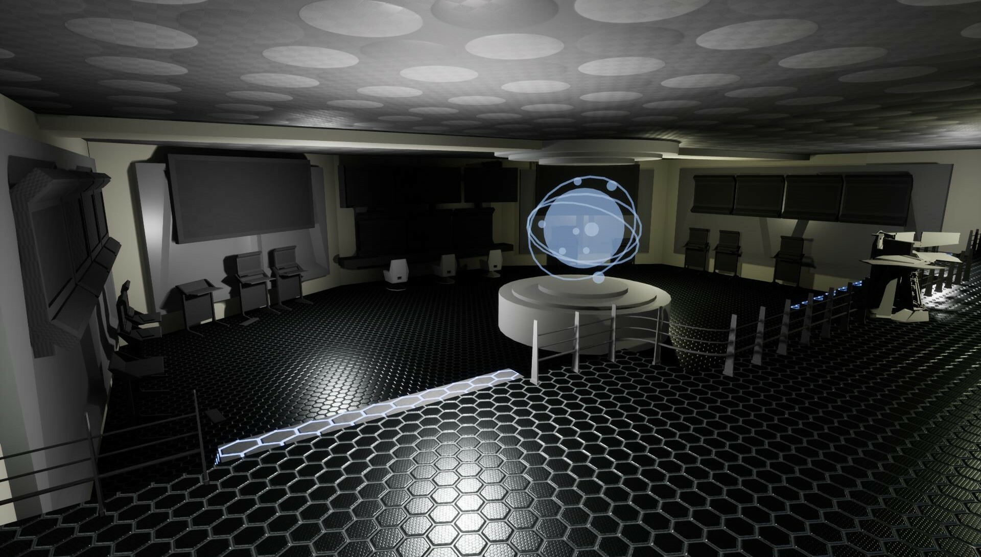 ArtStation - Sci-Fi Command Deck