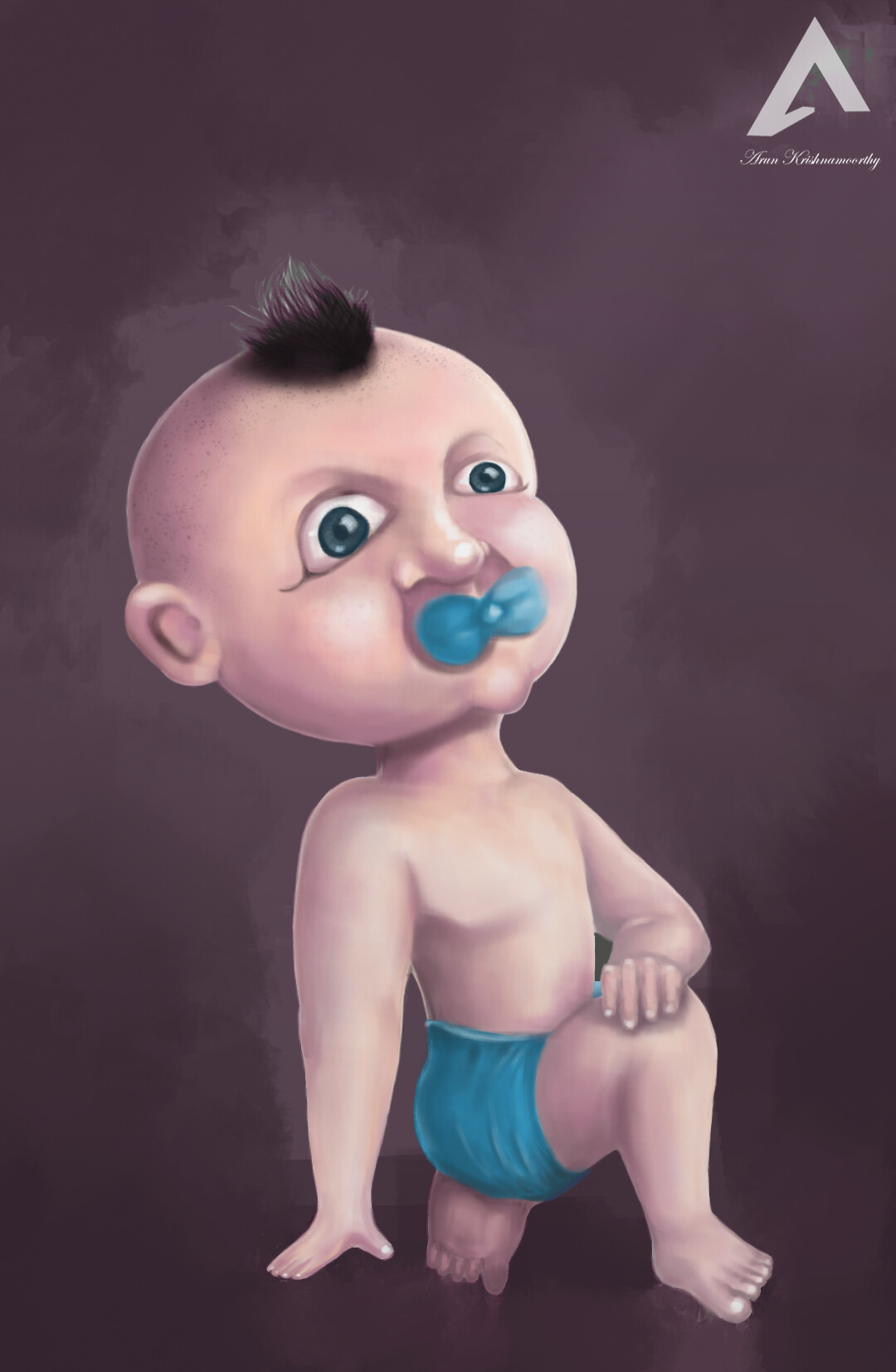 ArtStation - The Baby Bahubali