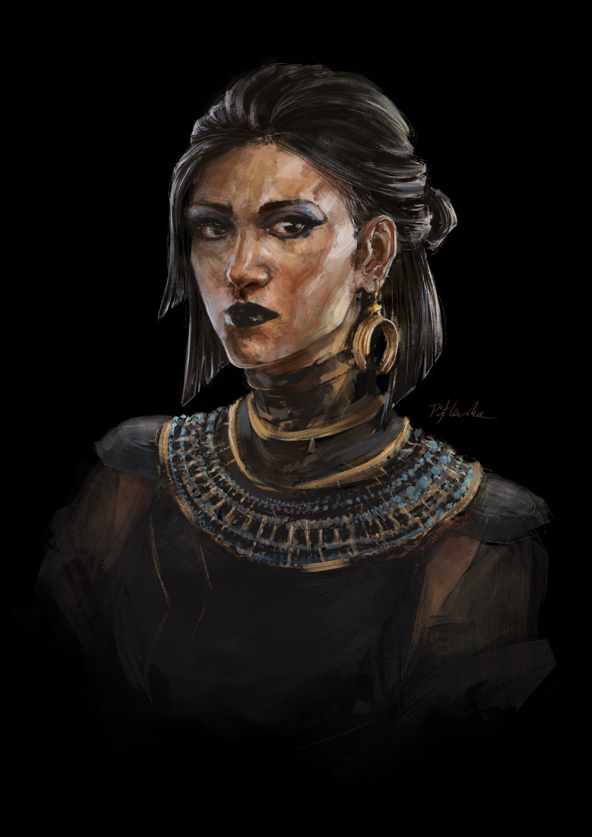 ArtStation - Upper class woman