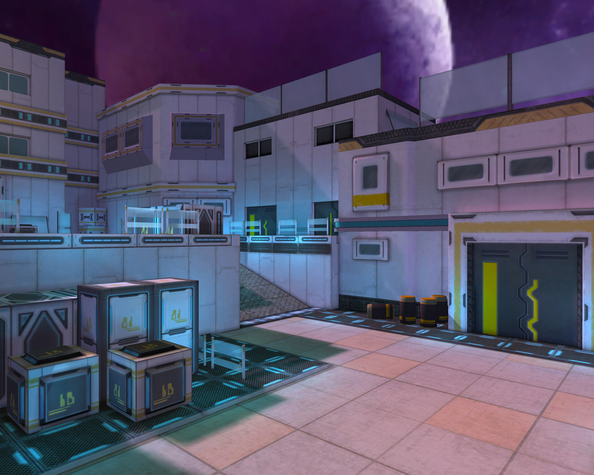 Yu-Ling Chen - One of the environments in《即刻槍戰》