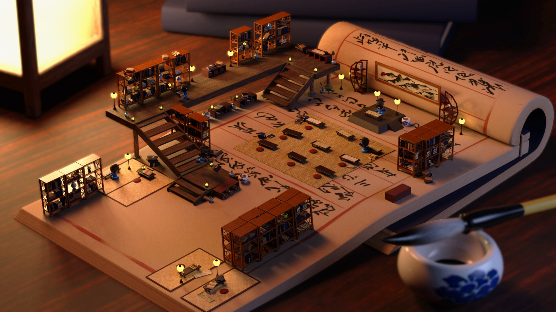 ArtStation - Midnight Library