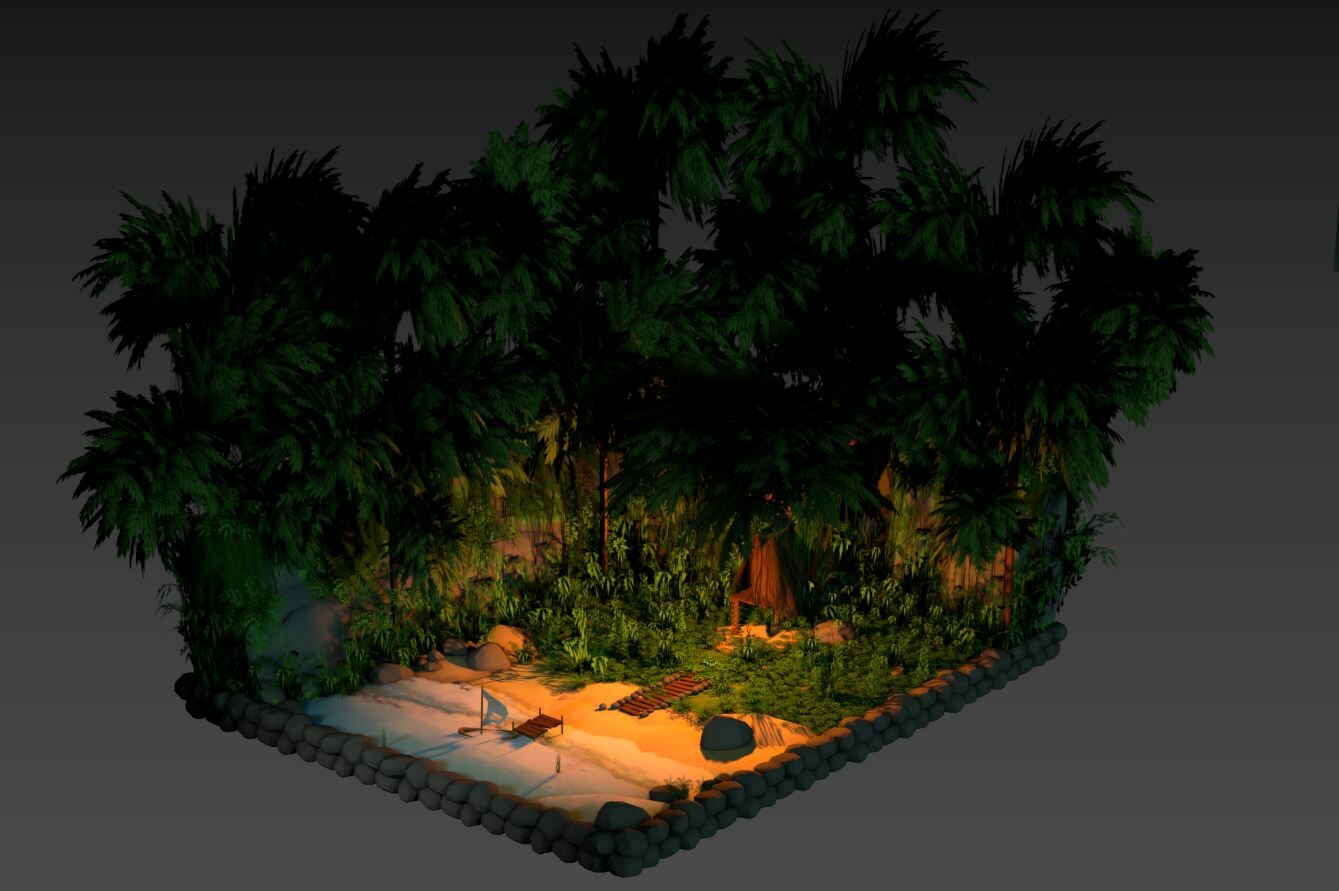 Jenny Harris - Island Diorama