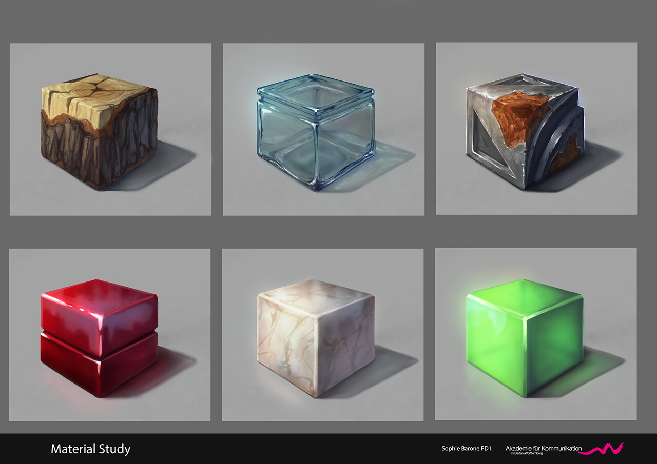 ArtStation - Material Study