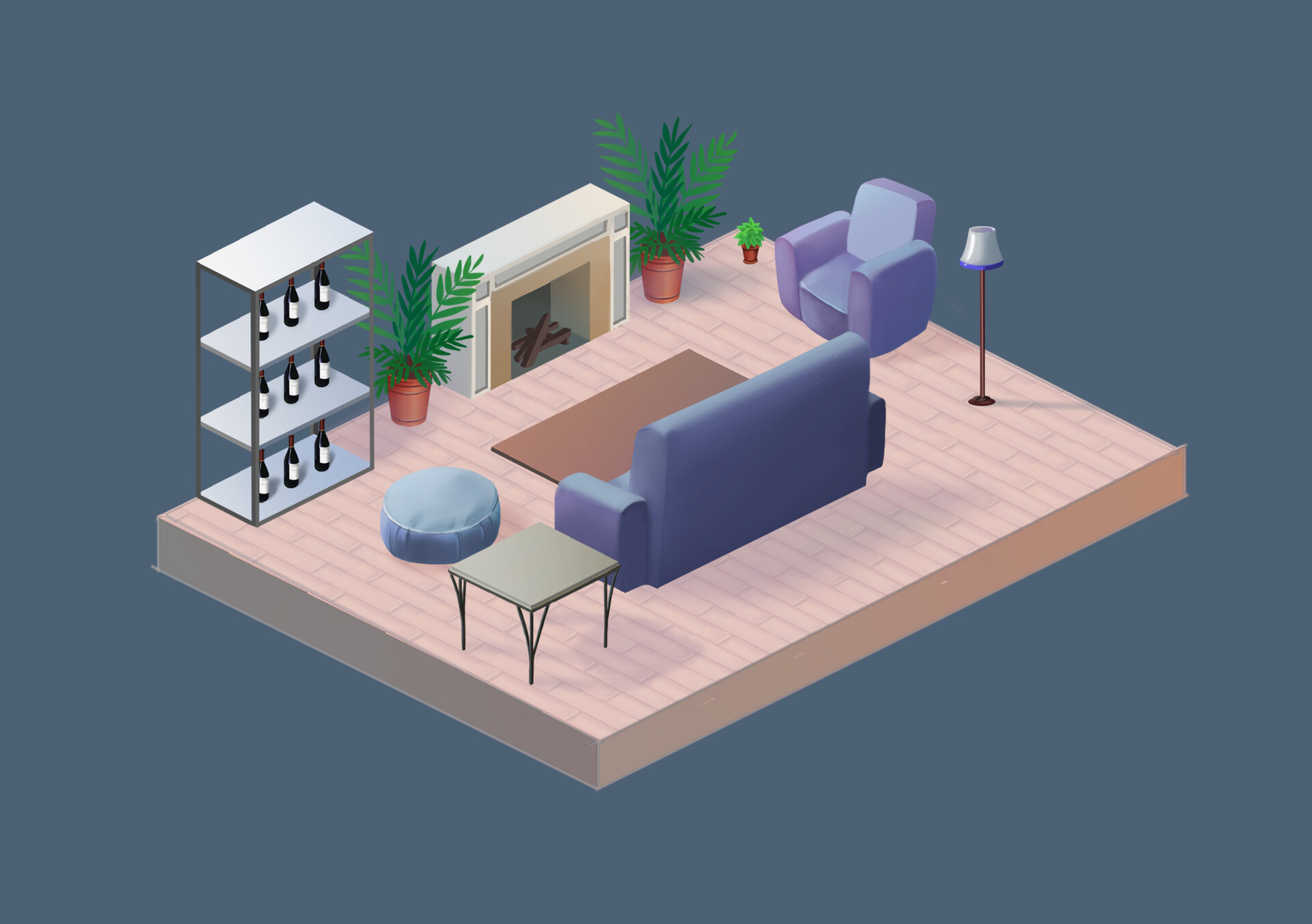 ArtStation - Living Room