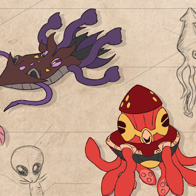 vampire squid fakemon